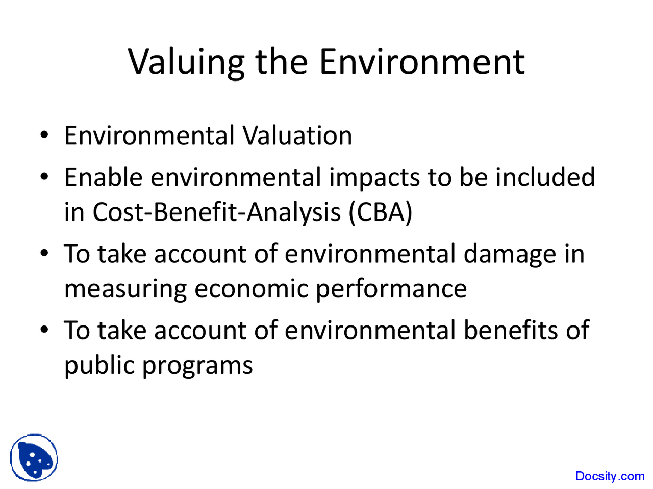 Contingent Valuation Method (CVM) for Environmental Valuation: A ...