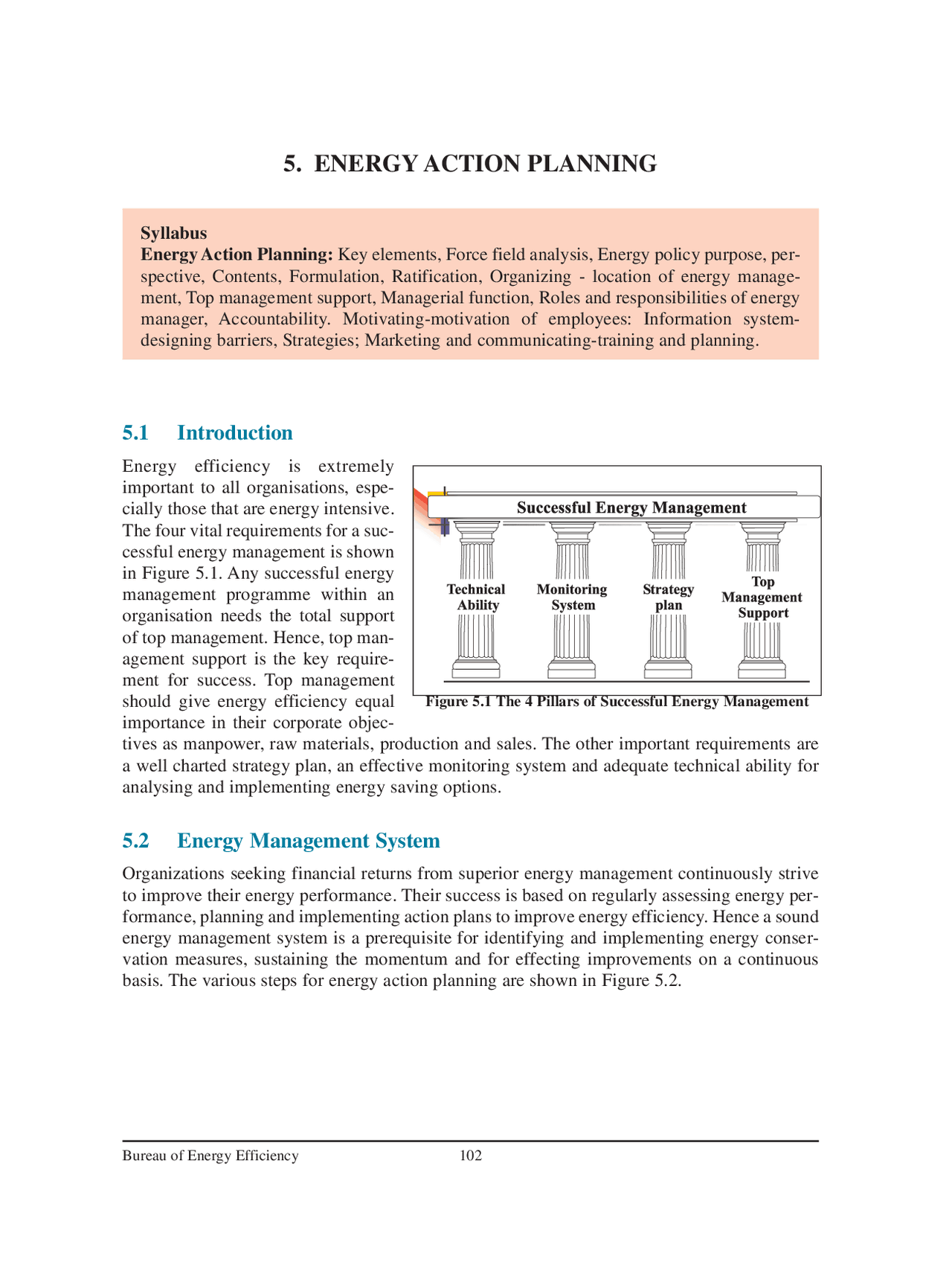 Energy Action Planning Bureau Of Energy Efficiency Lecture Notes