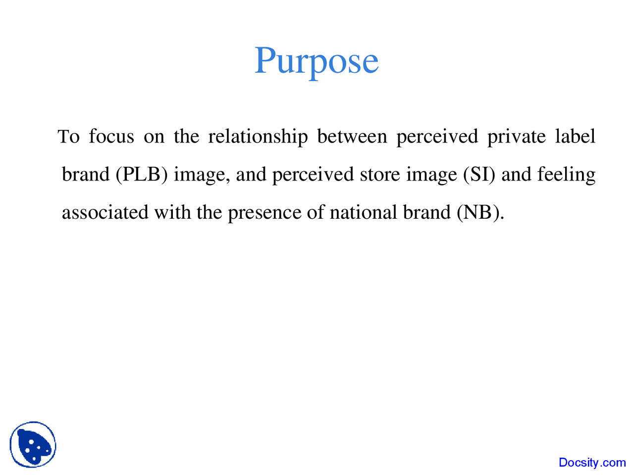 Purpose Profit And Loss Lecture Slides Docsity