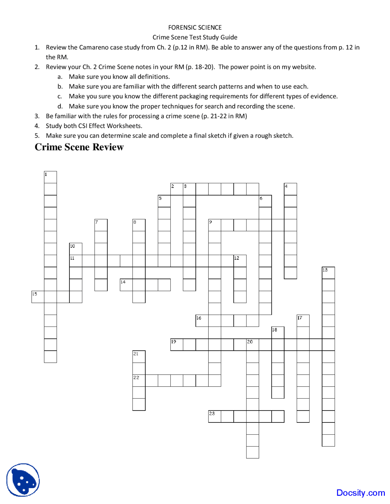 Introduction - Forensic Science - Lecture Notes | Study notes Forensics ...