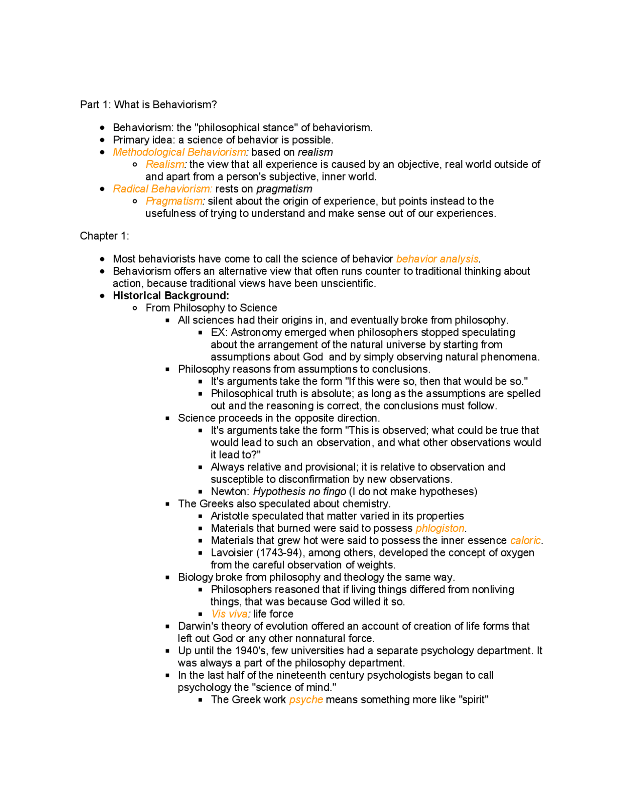 What is Behaviorism - Study Guide - Expert Analysis of Behavior | PSYC ...