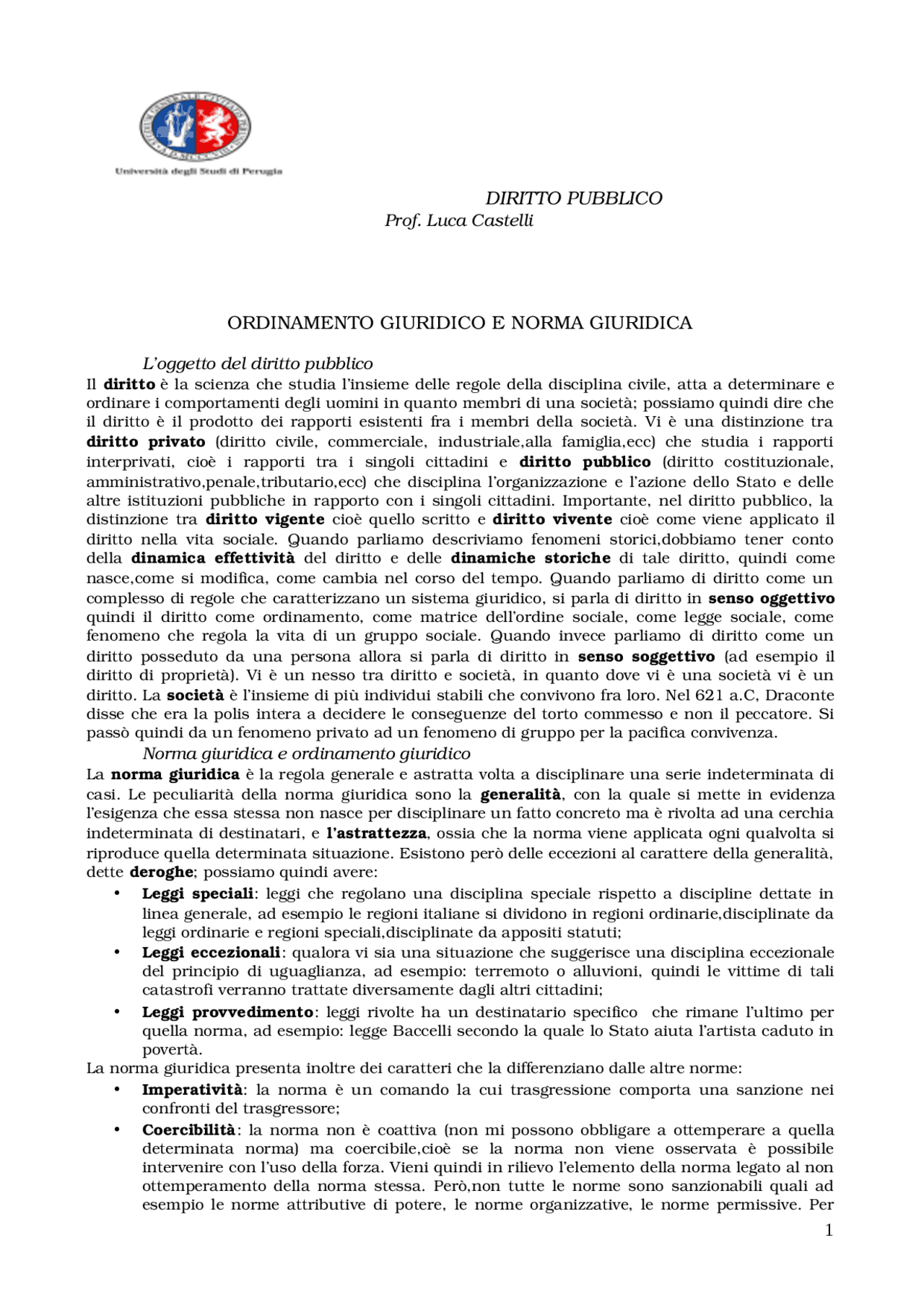 Riassunti Dirpubblico Docsity