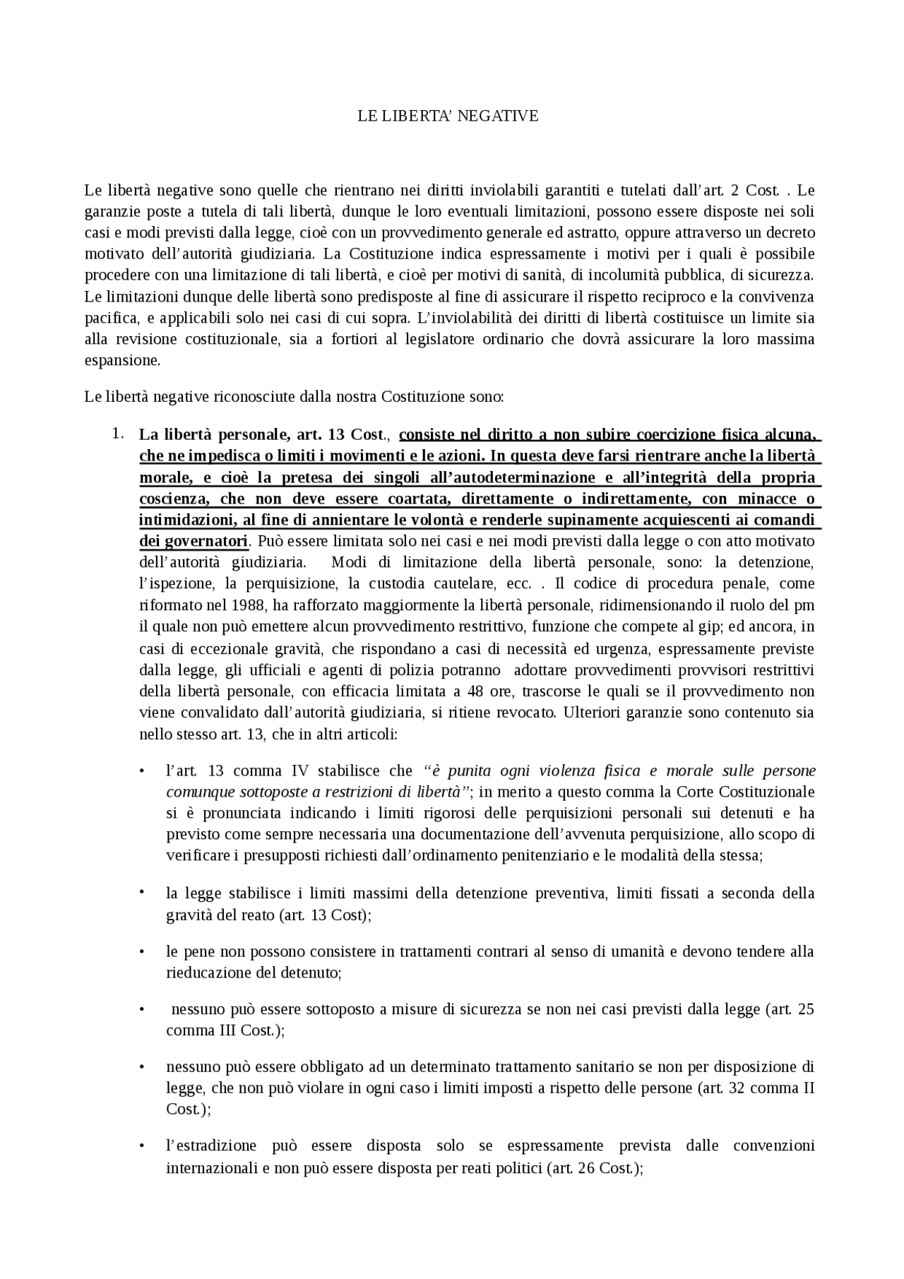 Le Liberta Docsity