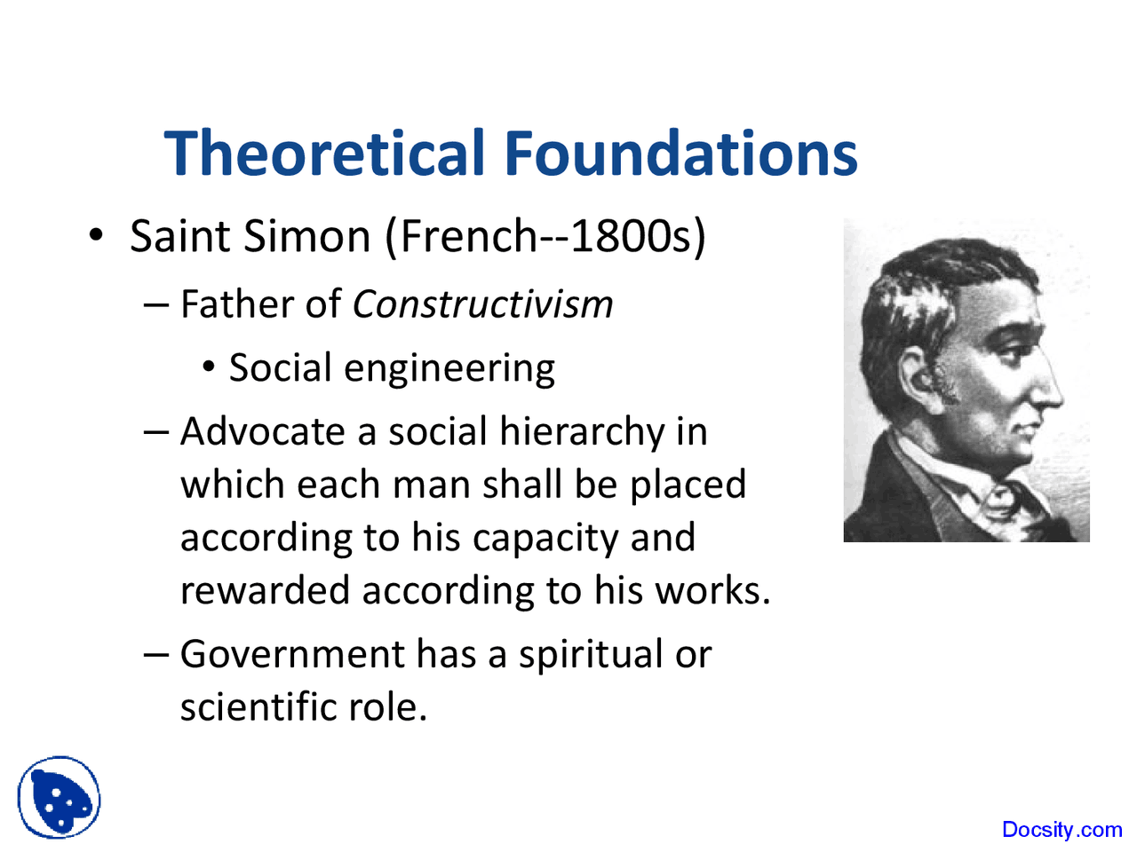 Theoretical Foundations - Comparative Economic Systems - Lecture Slides - Docsity