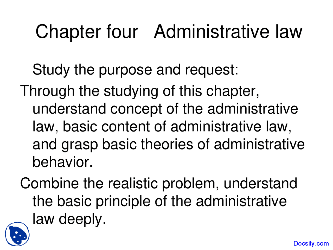 Administrative Law Branches Of Law Lecture Slides Docsity