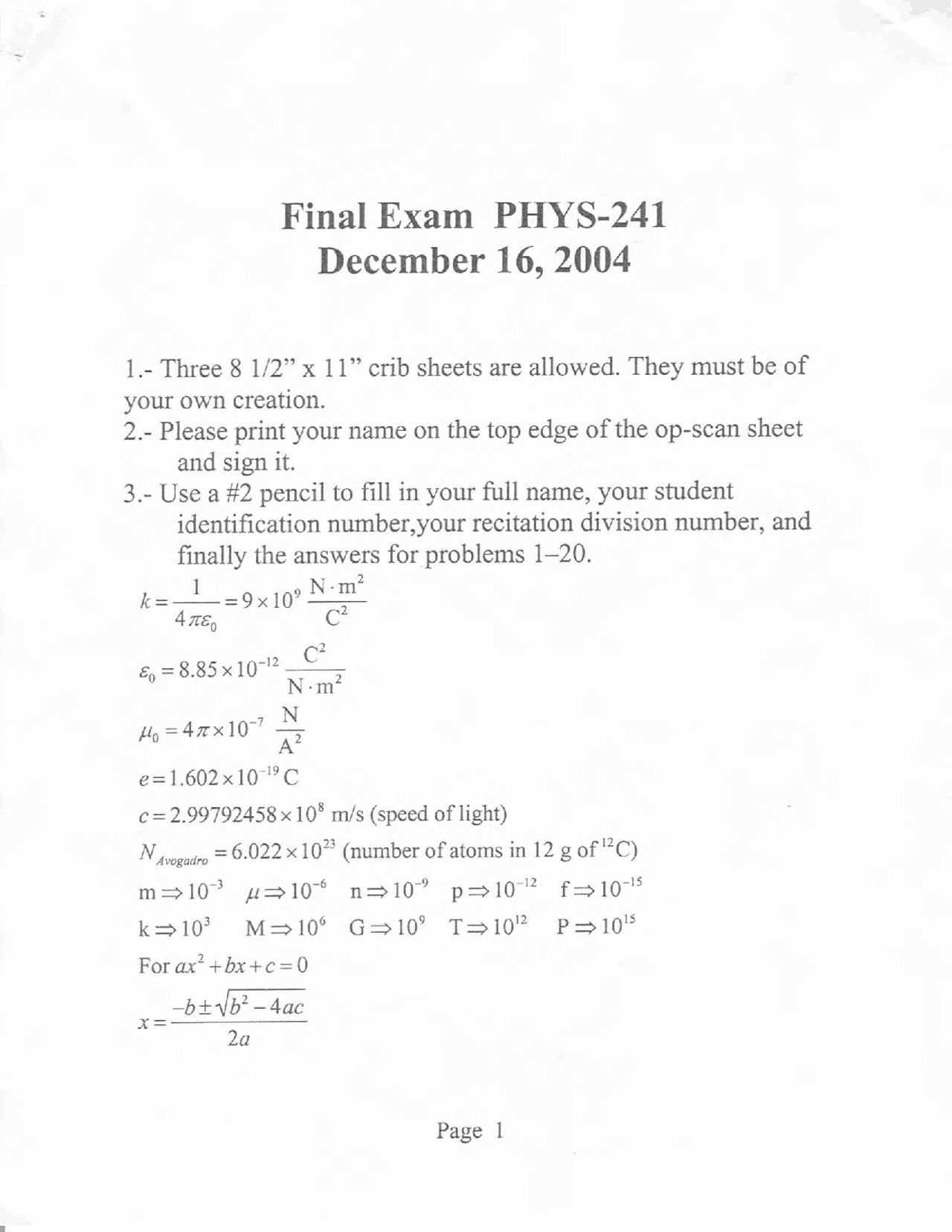 Non Reflective Coating Electricity And Optics Solved Exam Docsity