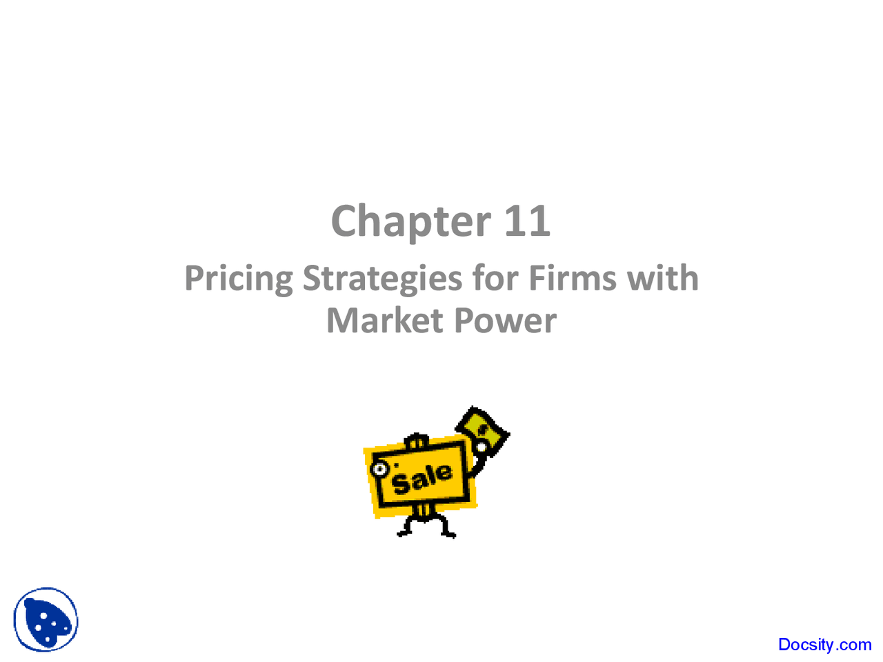 Pricing Strategies Managerial Economics Lecture Slides Docsity
