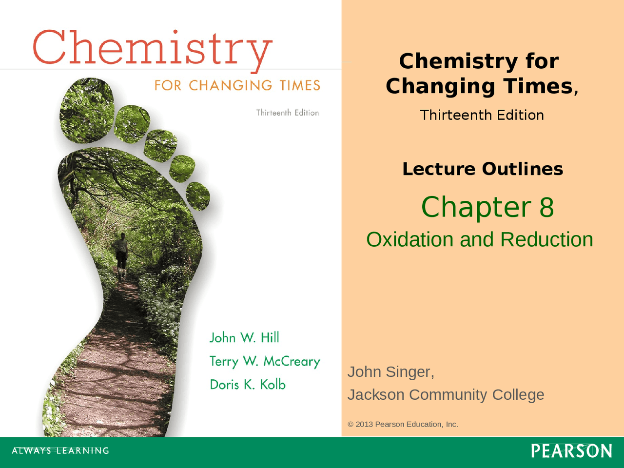 Oxidation And Reduction In Chemistry Lecture Slides Chem 1016 Docsity
