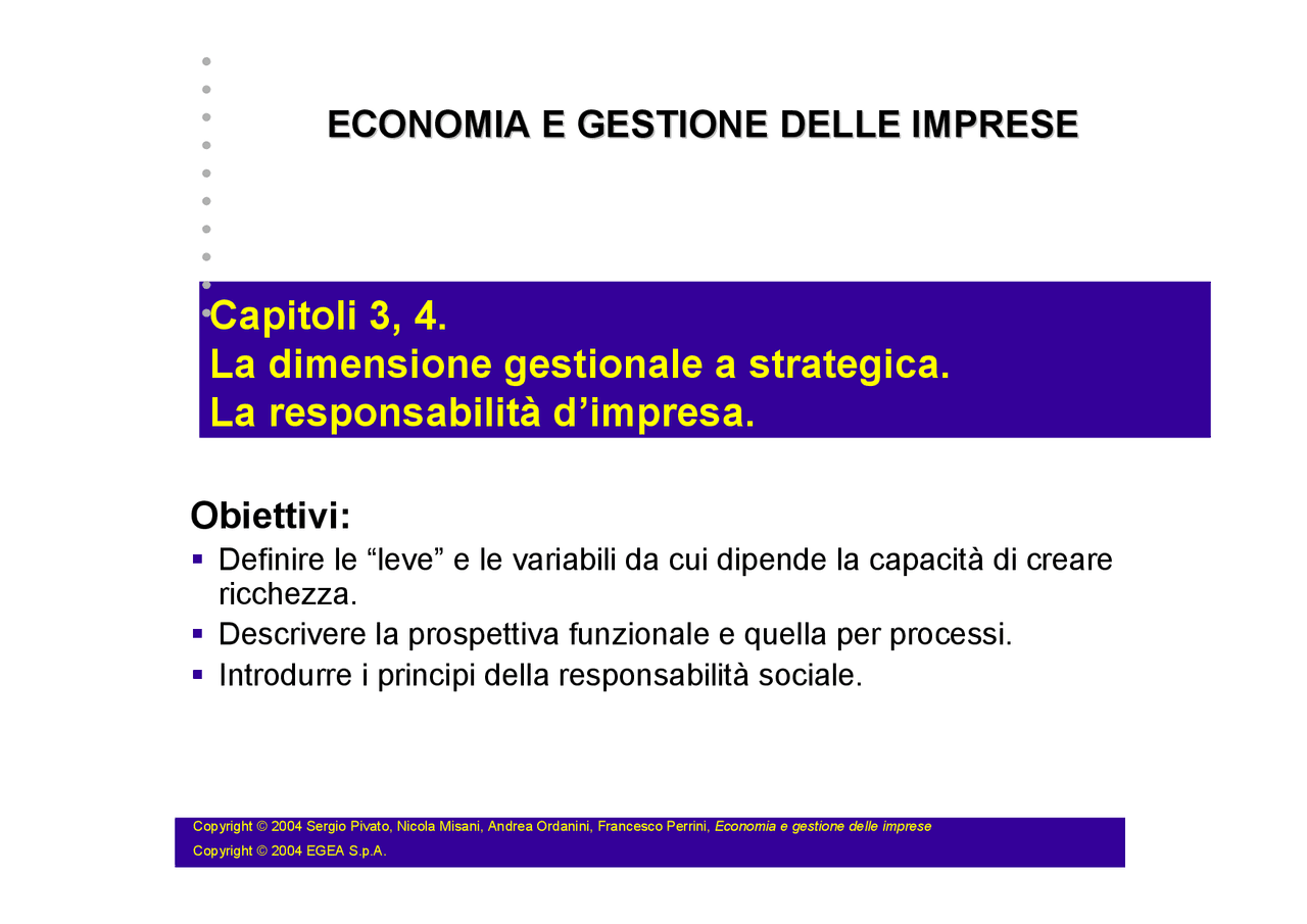 EGI 2004 Cap 3, 4 - Docsity