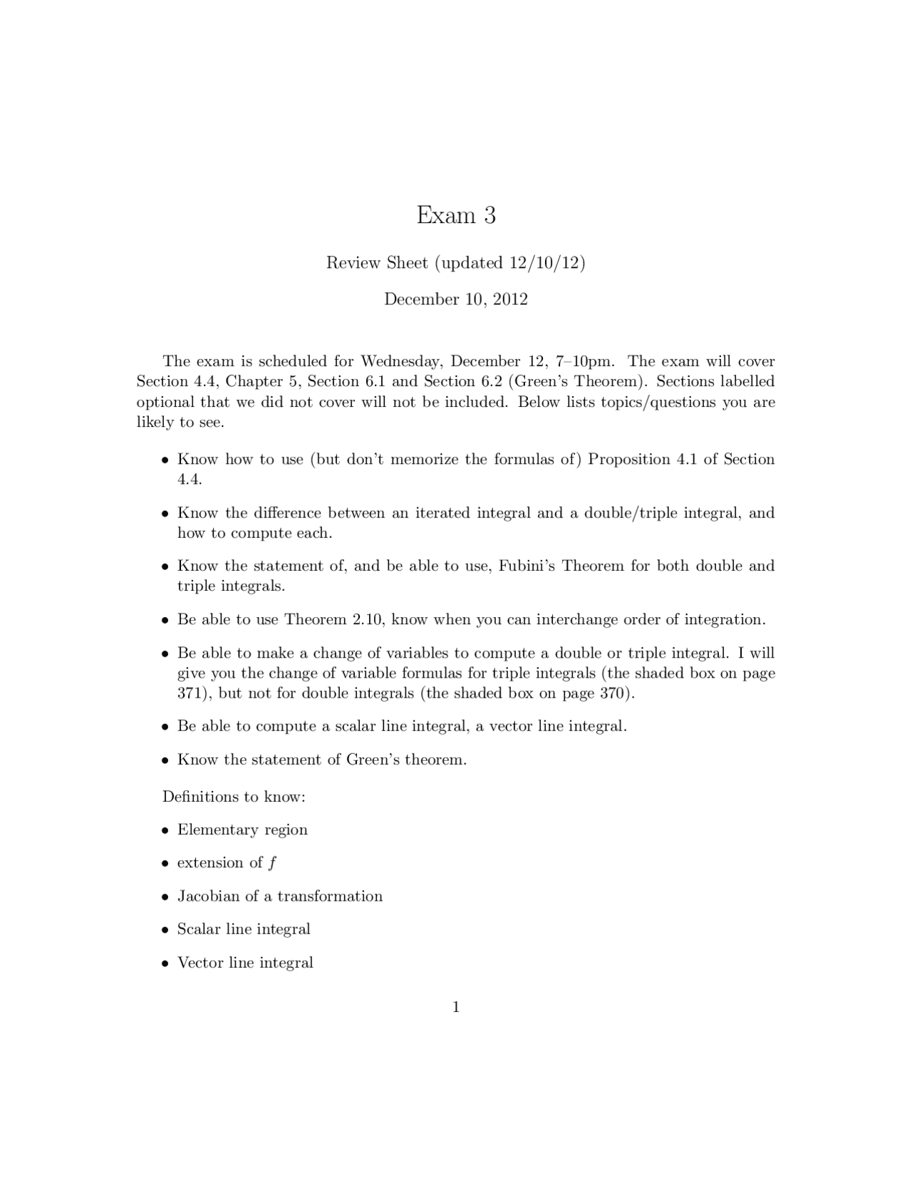 Interchange Order of Integration - Multivariable Calculus - Past Paper ...