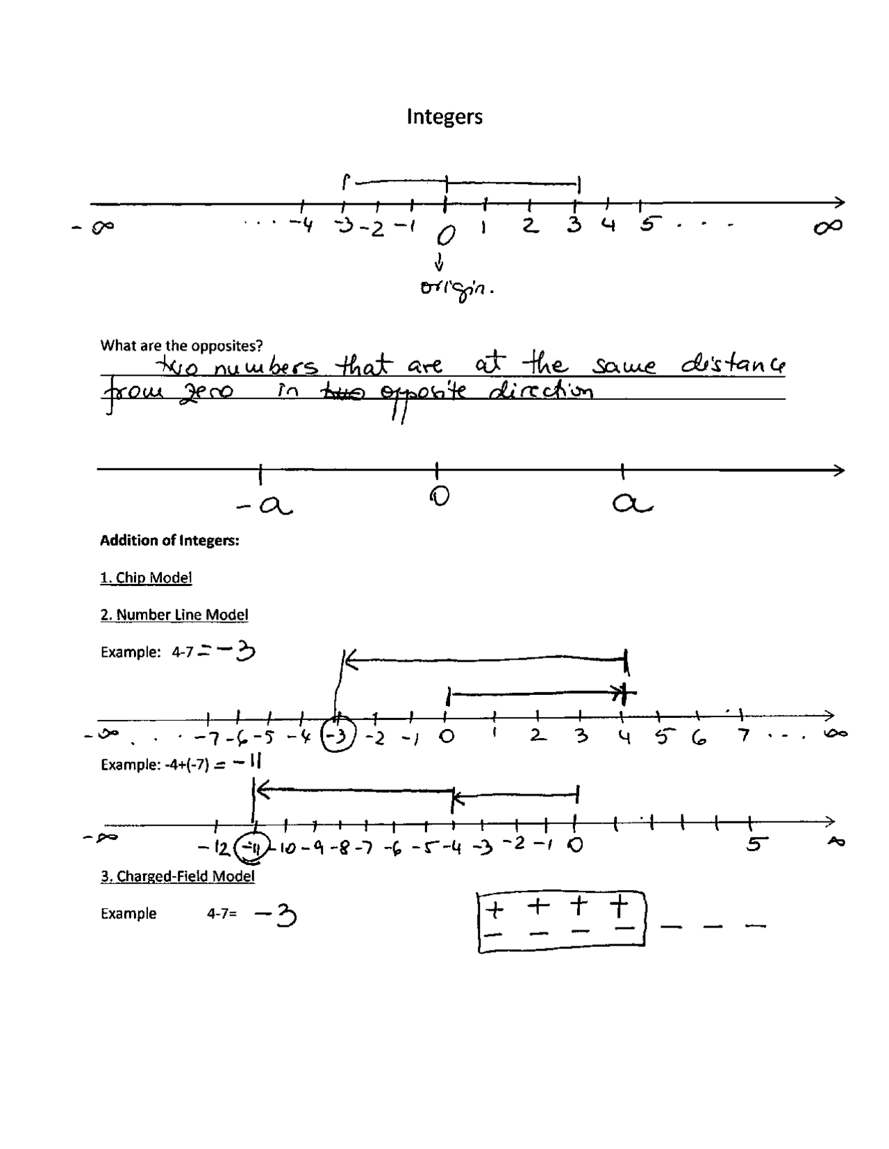 Integers Fundamental Of Mathematics Lecture Notes Docsity