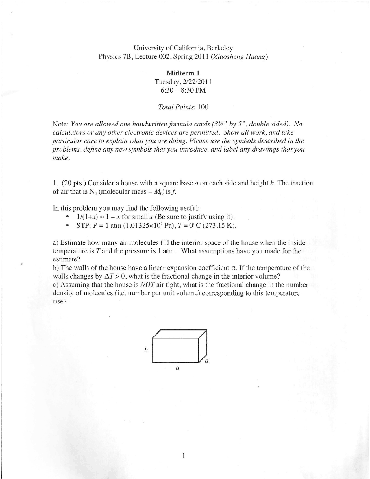Linear Expression Coefficient Physics For Scientist And Engineers