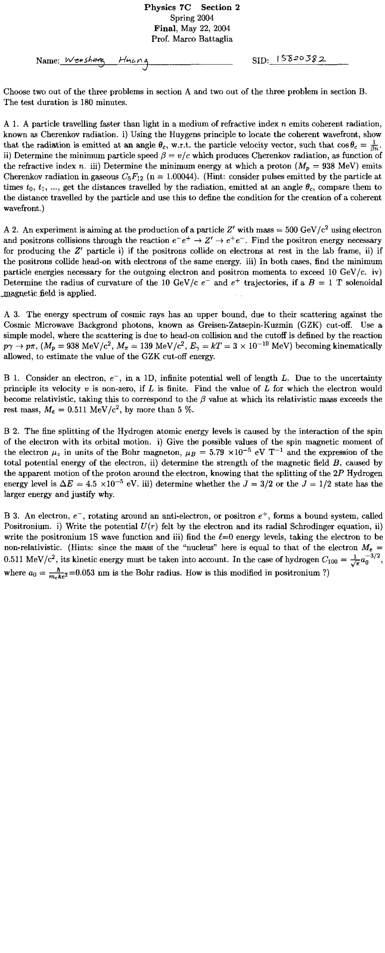 Medium of Infractive Index - Physics for Scientist and Engineers - Past ...