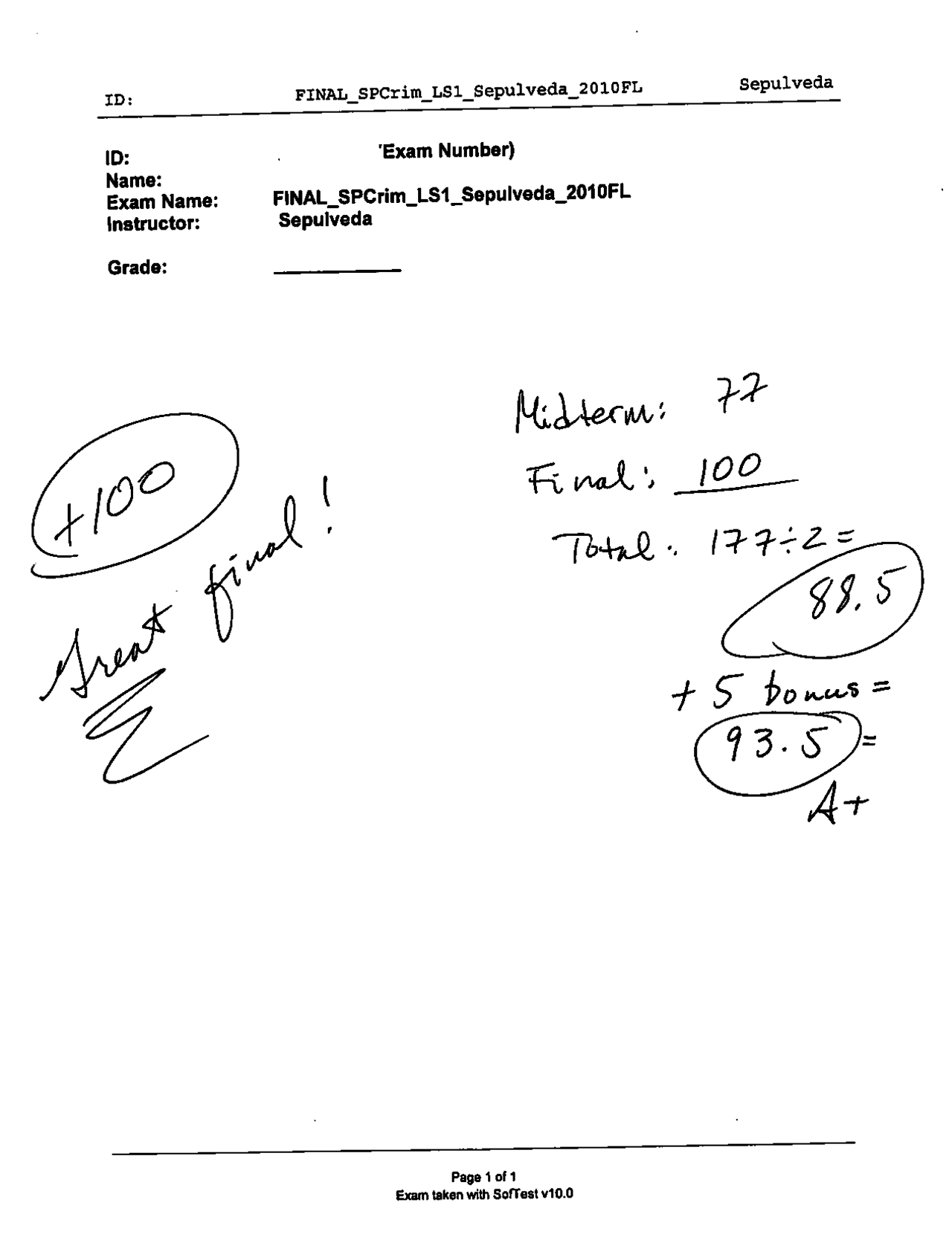 Insufficient Evidence Of Guilt Criminal Procedure Solved Exam Docsity