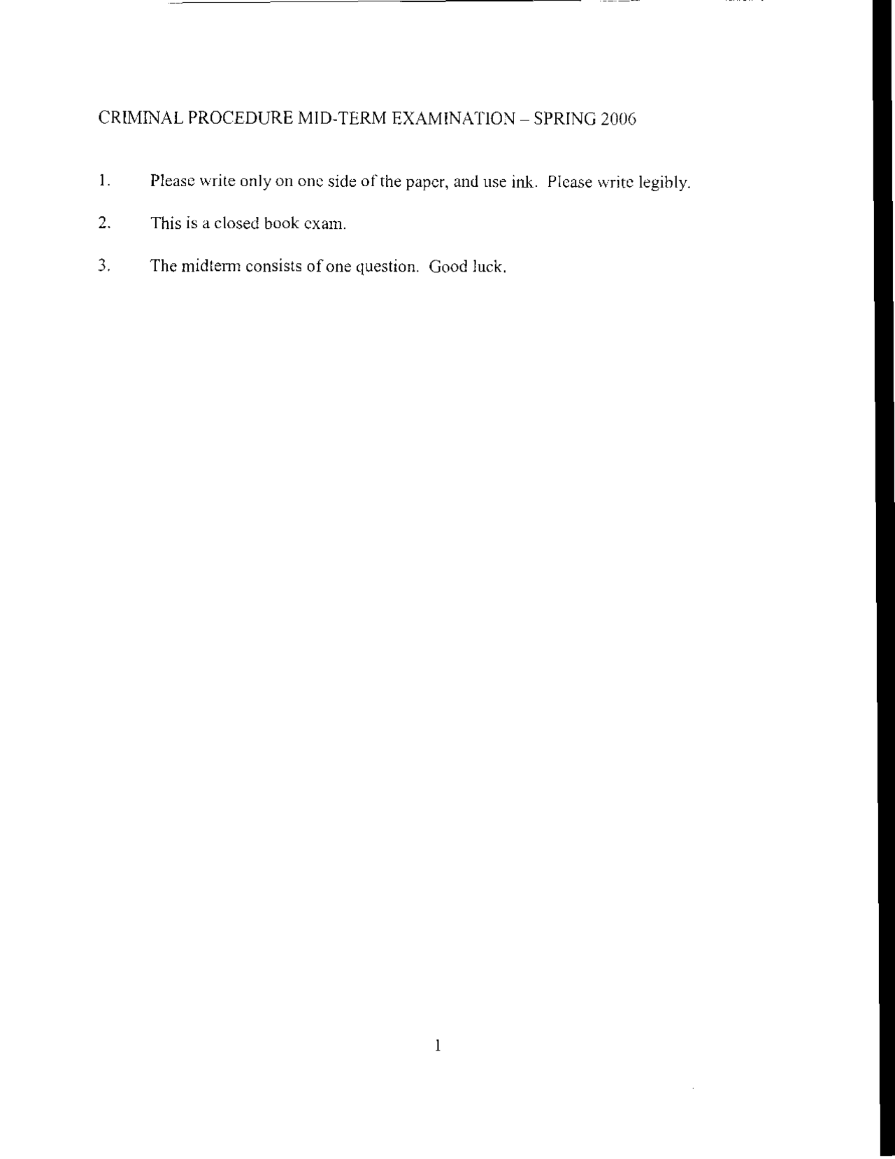 Identification Evidence Criminal Procedure Exam Docsity