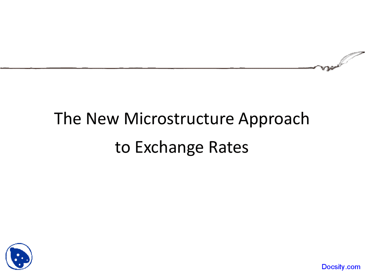 New Microstructure Approach - International Financial Management ...