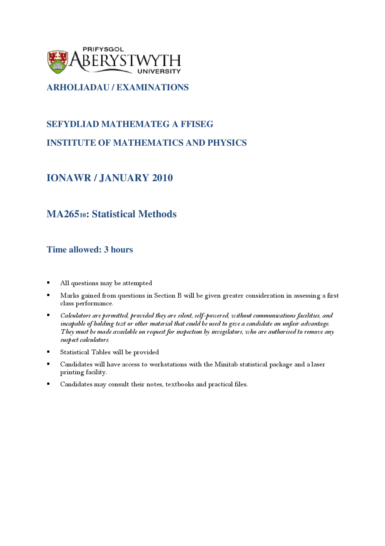 Energy Device Data Set - Statistical Methods - Exam | Exams Statistics | Docsity