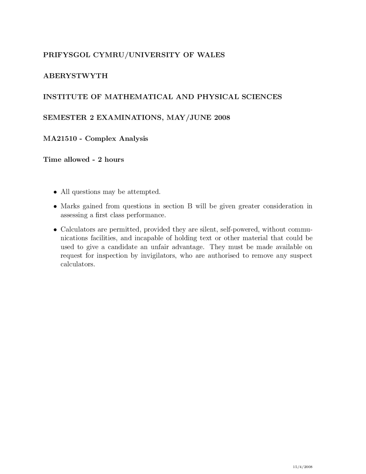 Portion Introduction To Numerical Analysis Exam Docsity