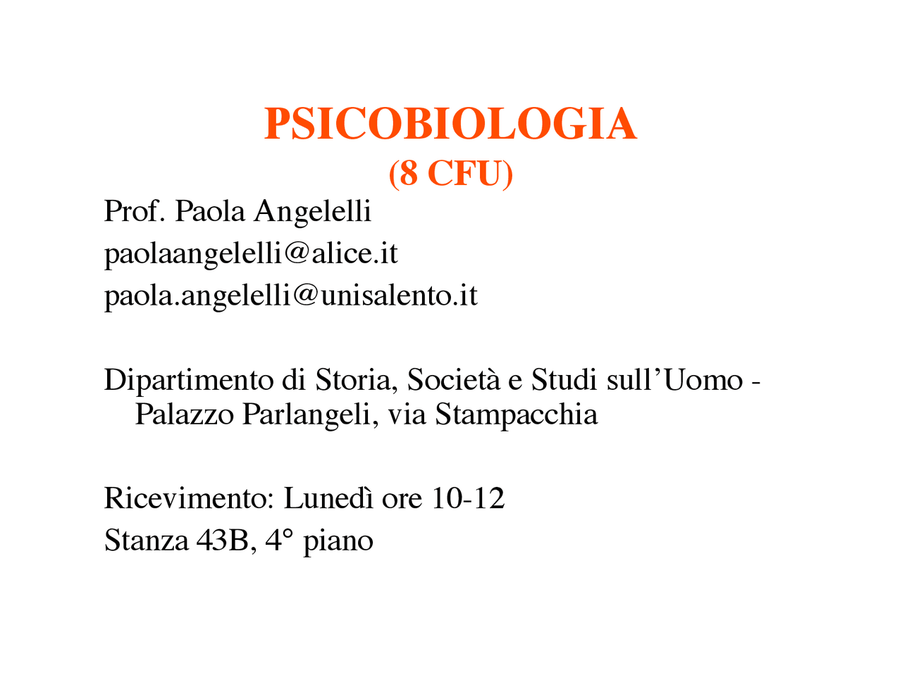Sistema Nervoso Slide Di Psicologia Generale Docsity