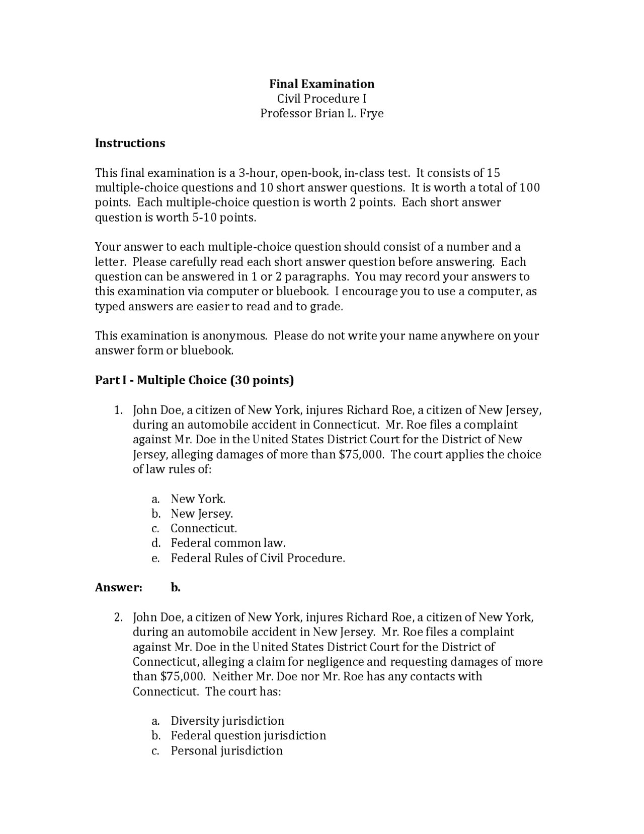 Rules Of Civil Procedure Civil Procedure Solved Past Exam Docsity rules-of-civil-procedure-civil-procedure-solved-past-exam-docsity