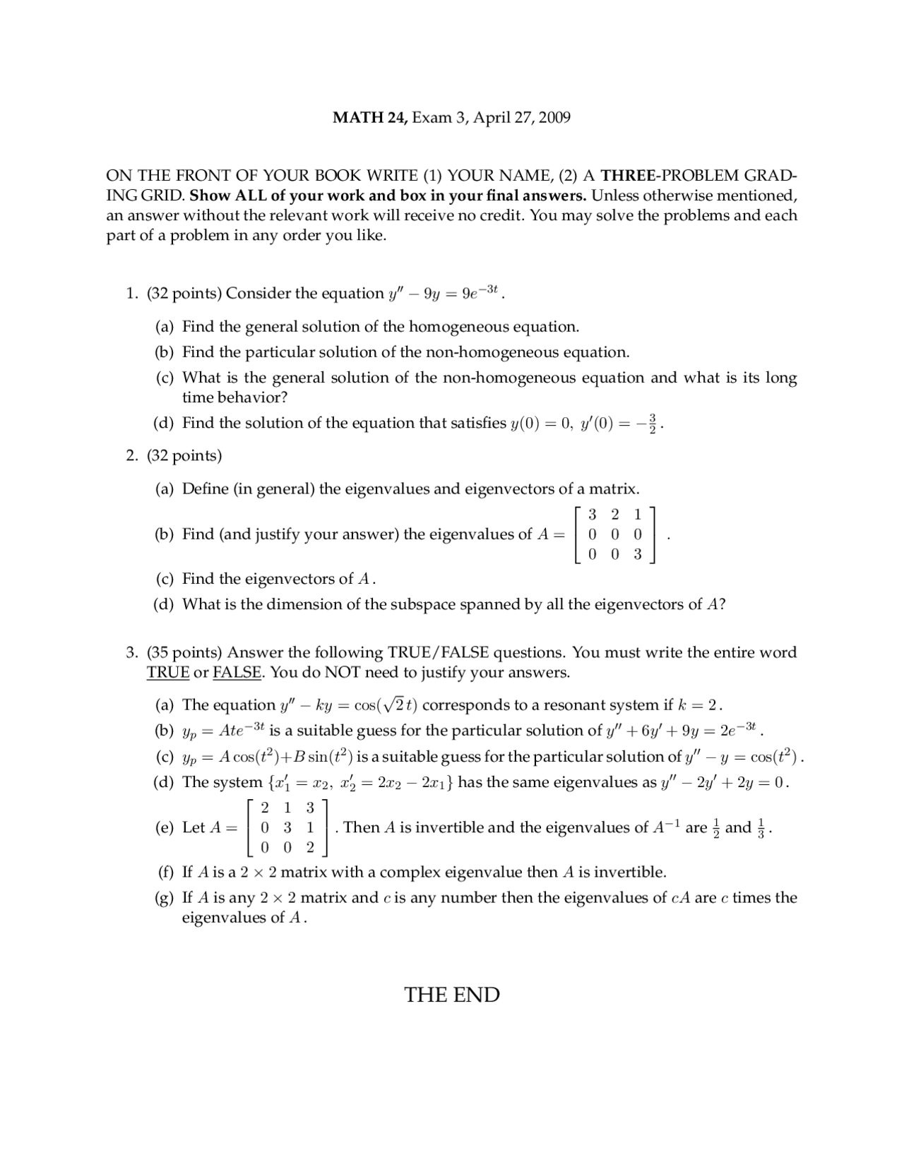 Non Homogeneous Equation Introduction To Linear Algebra And