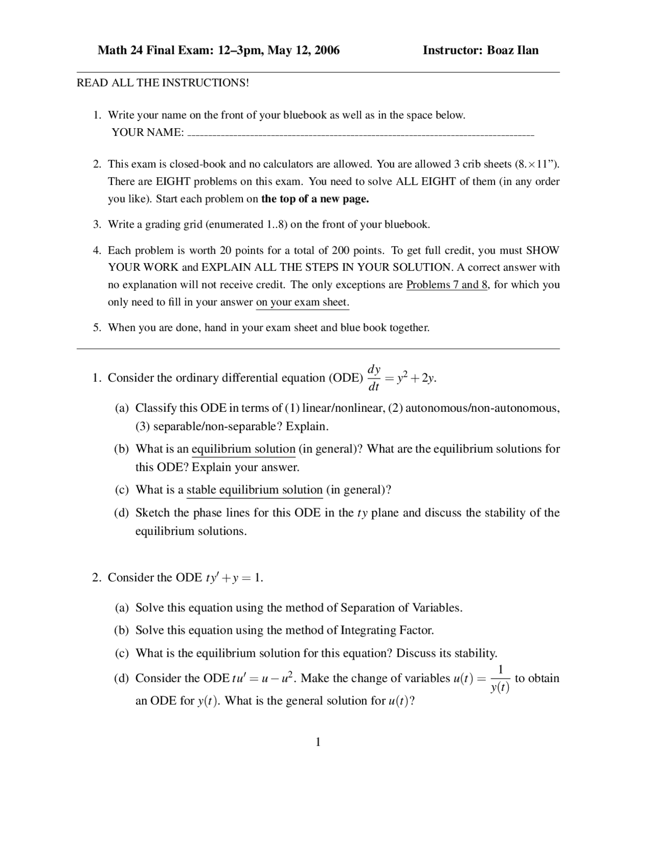 Linear Nonlinear Introduction To Linear Algebra And Differential
