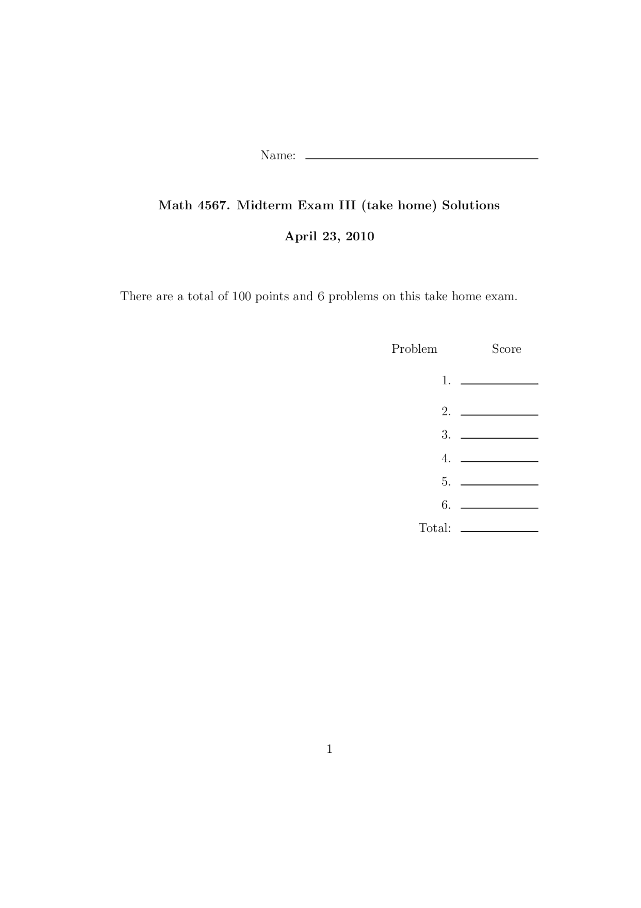 Temperature Formula Fourier Analysis Solved Exam Docsity