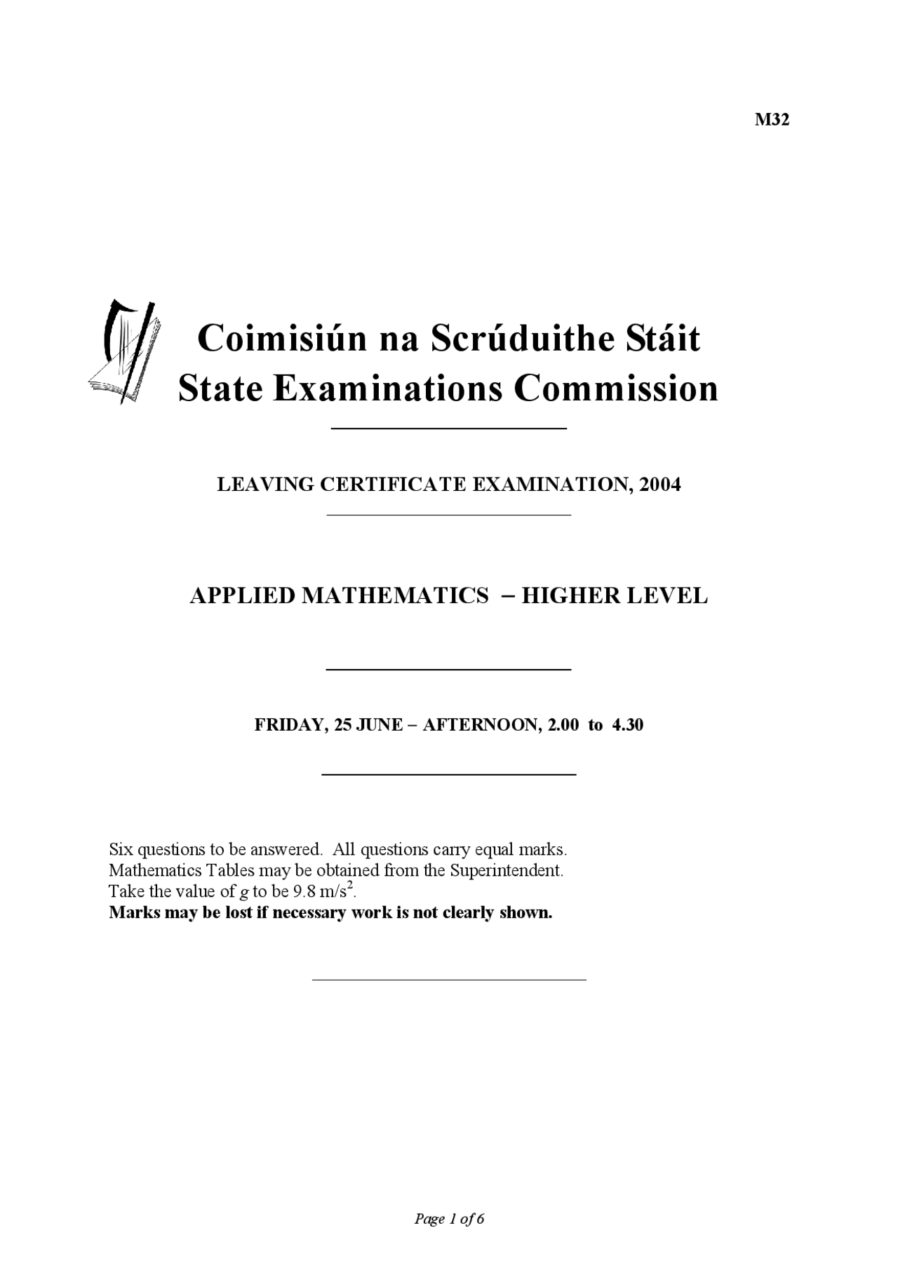 Vertically Upwards - Applied Mathematics - Exam - Docsity