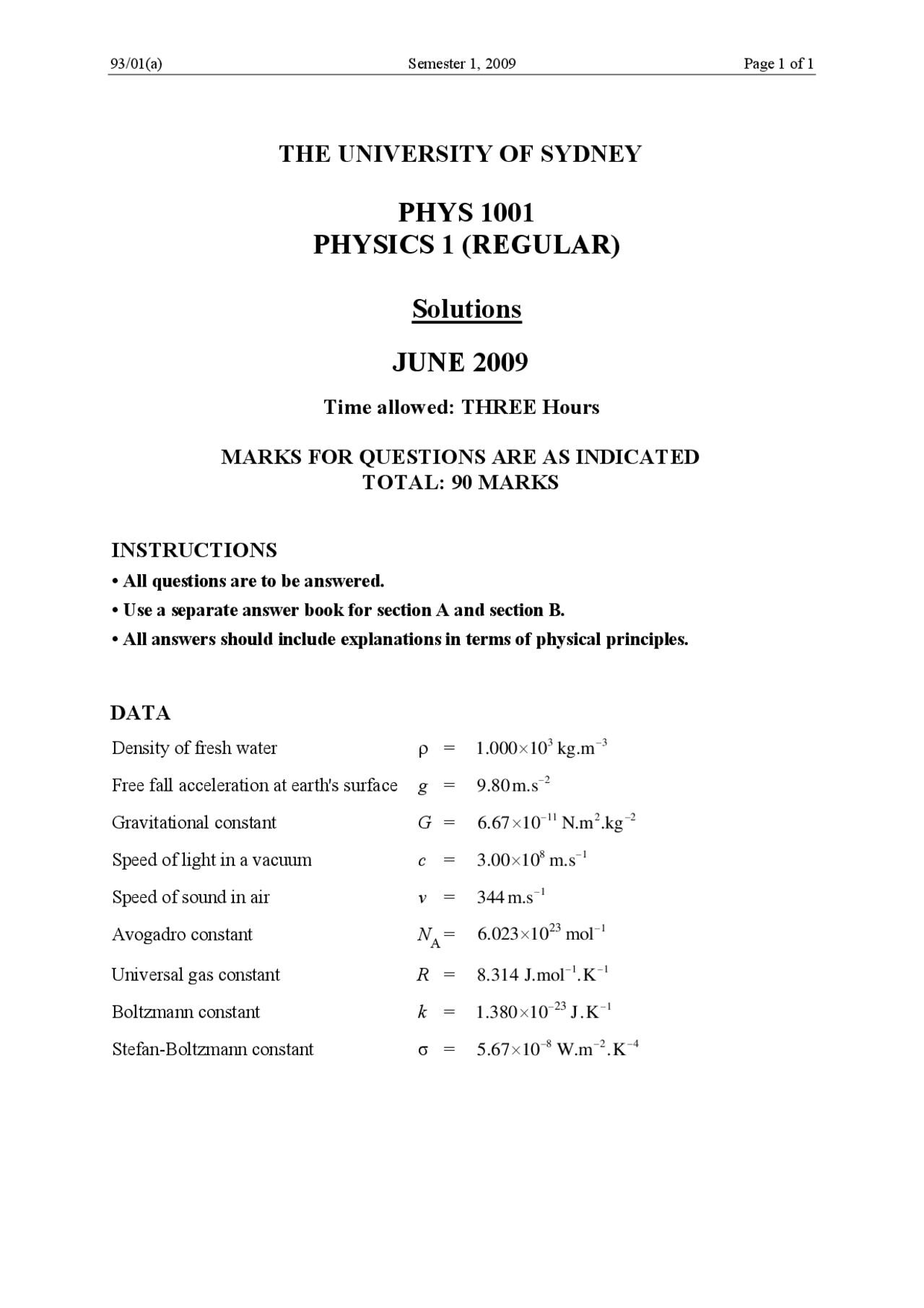 Force Versus Time Graphs - Fundamental Physics - Solved Past Paper ...