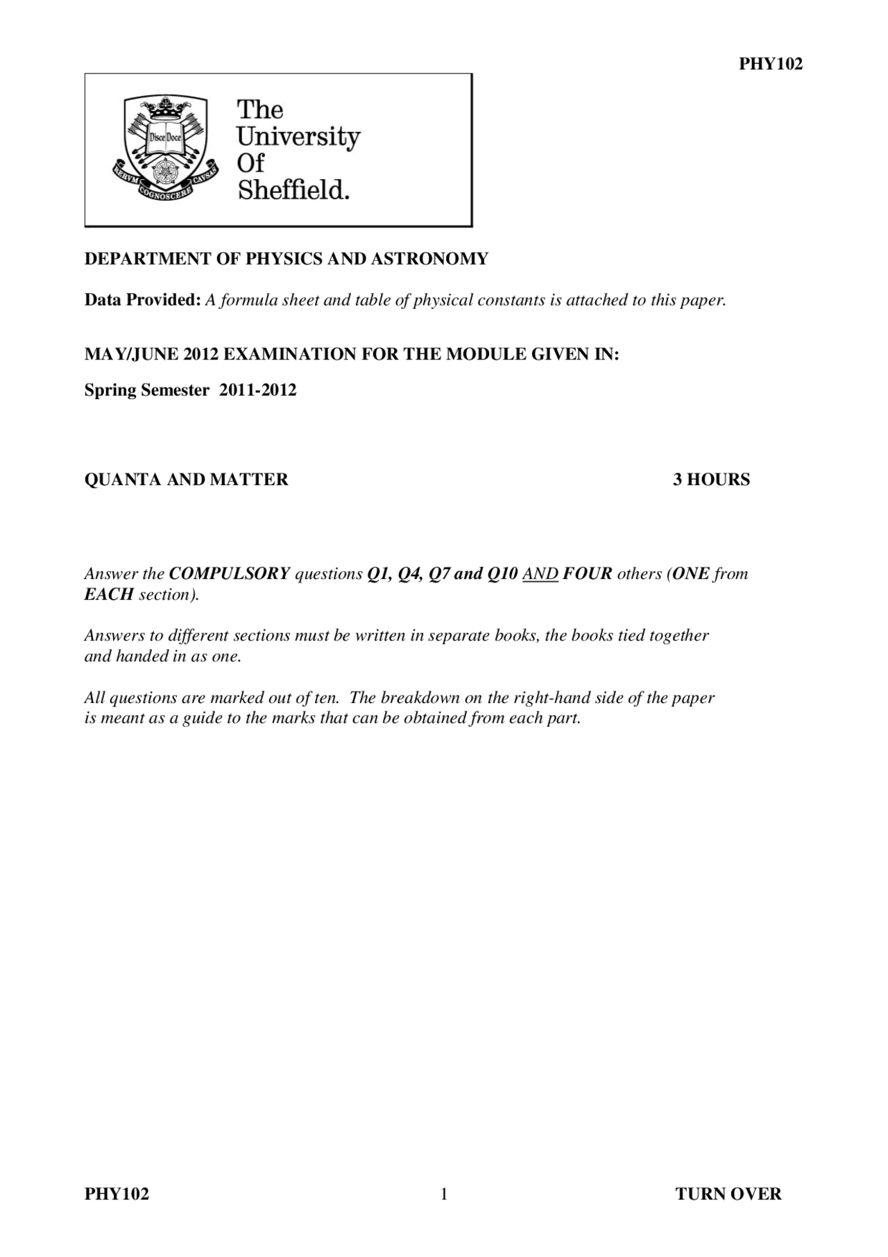 Refractive Index Physics And Astronomy Past Exam Docsity