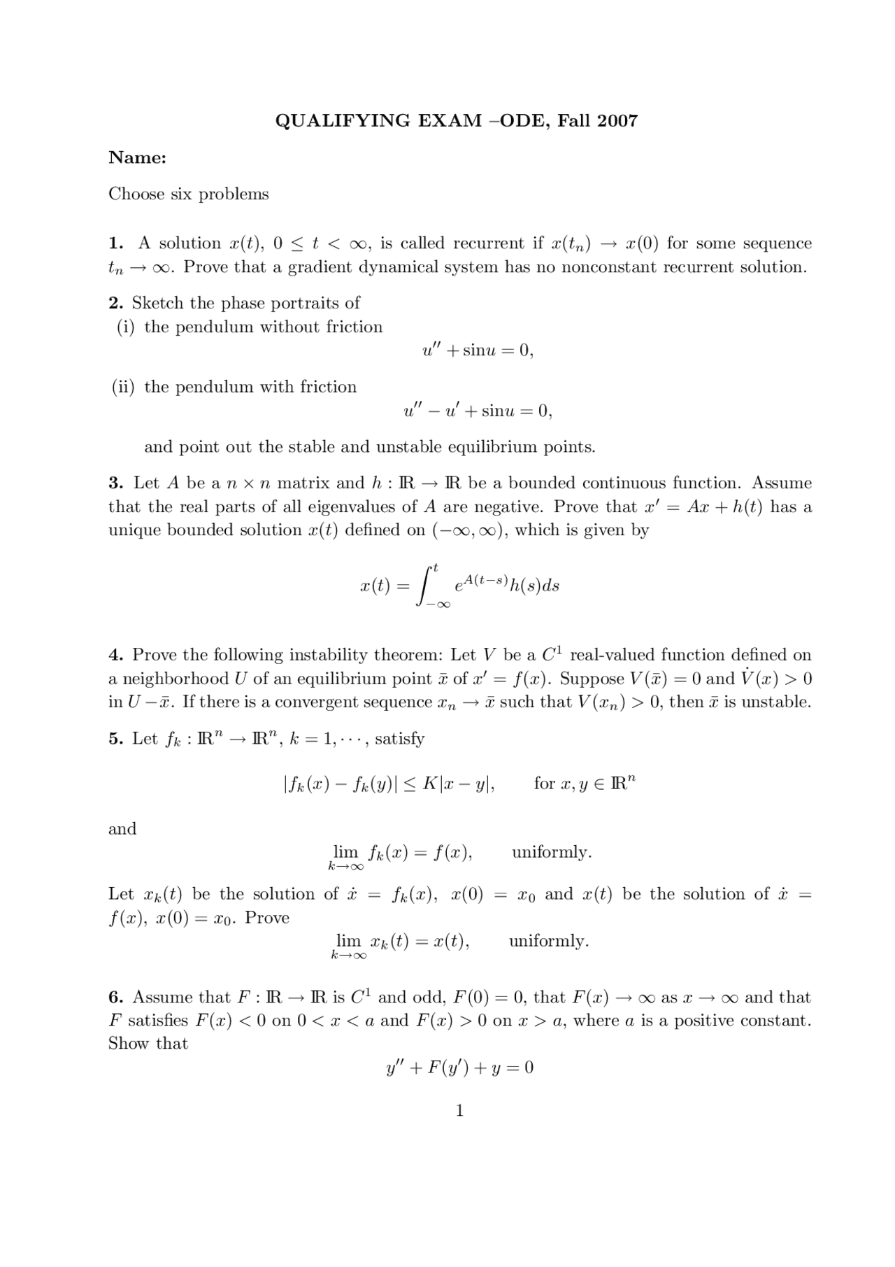 Friction Applied Math Exam Docsity