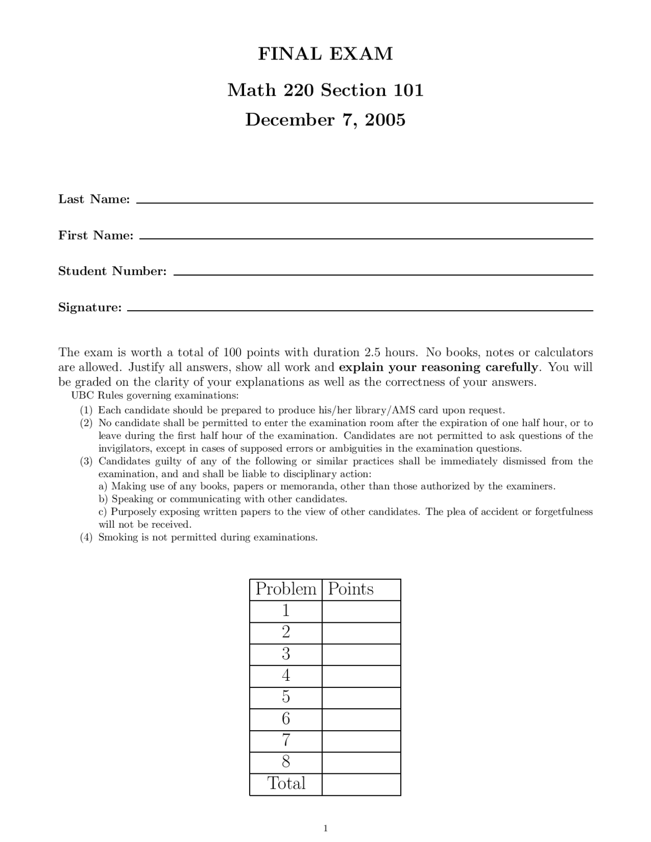 Series Converge Introduction To Mathematical Proof Exam Docsity