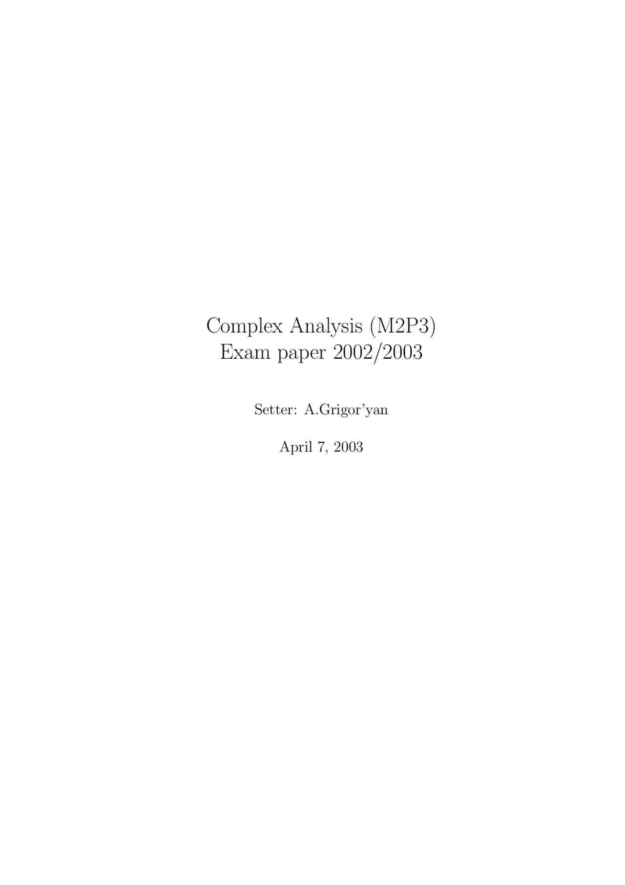 Differentiability Mathematics Exam Docsity