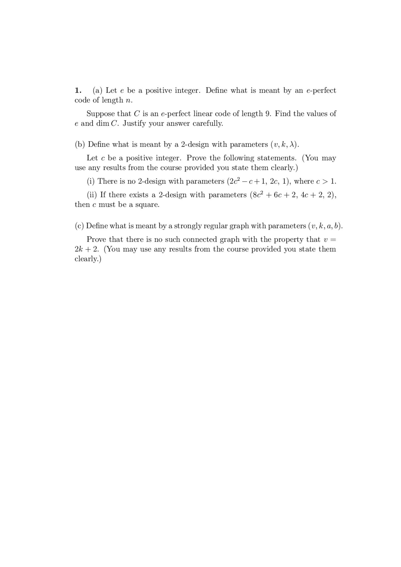 Positive Integer Mathematics Exam Docsity