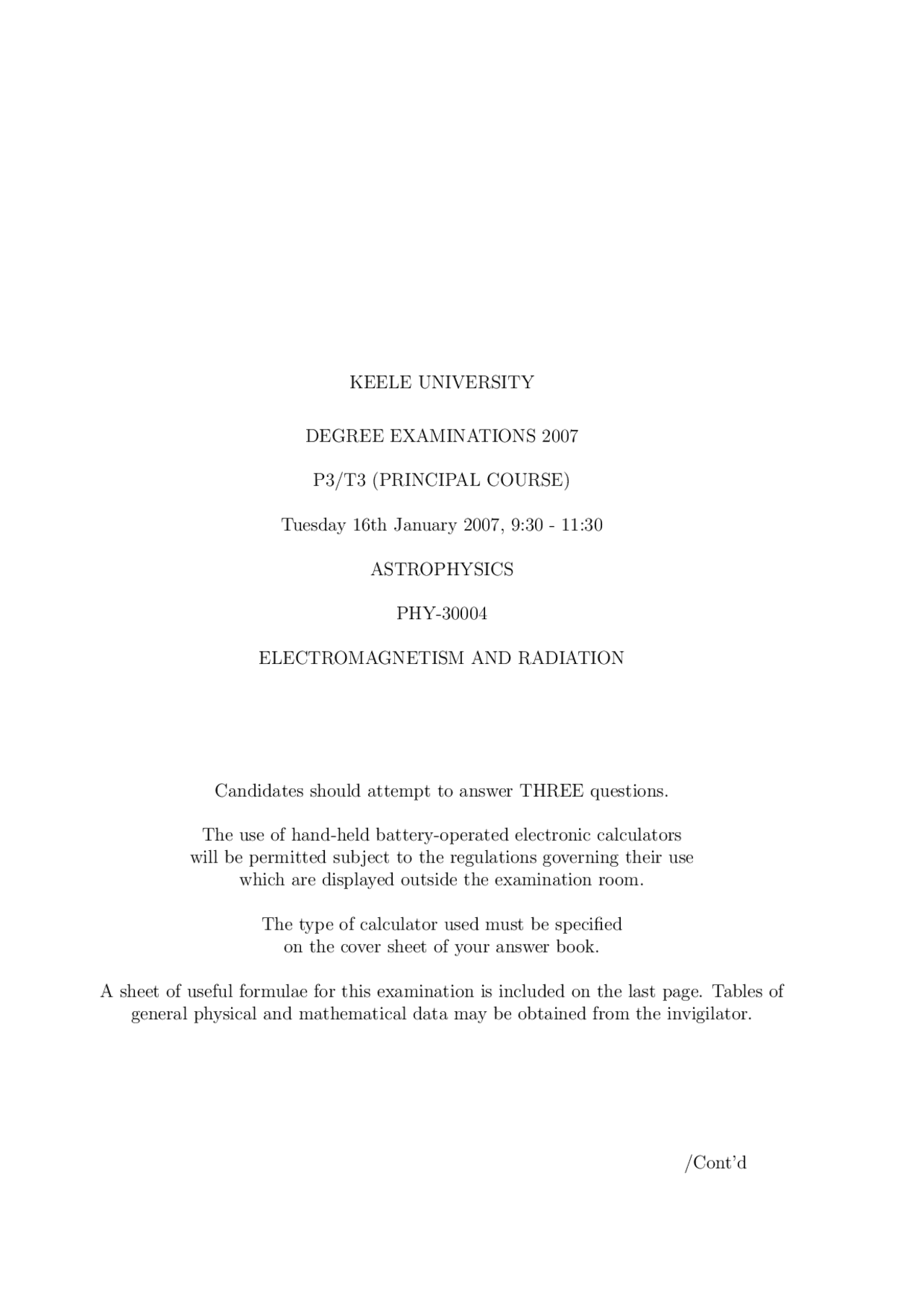 Electromagnetic Wave Electromagnetism And Radiation Exam Docsity