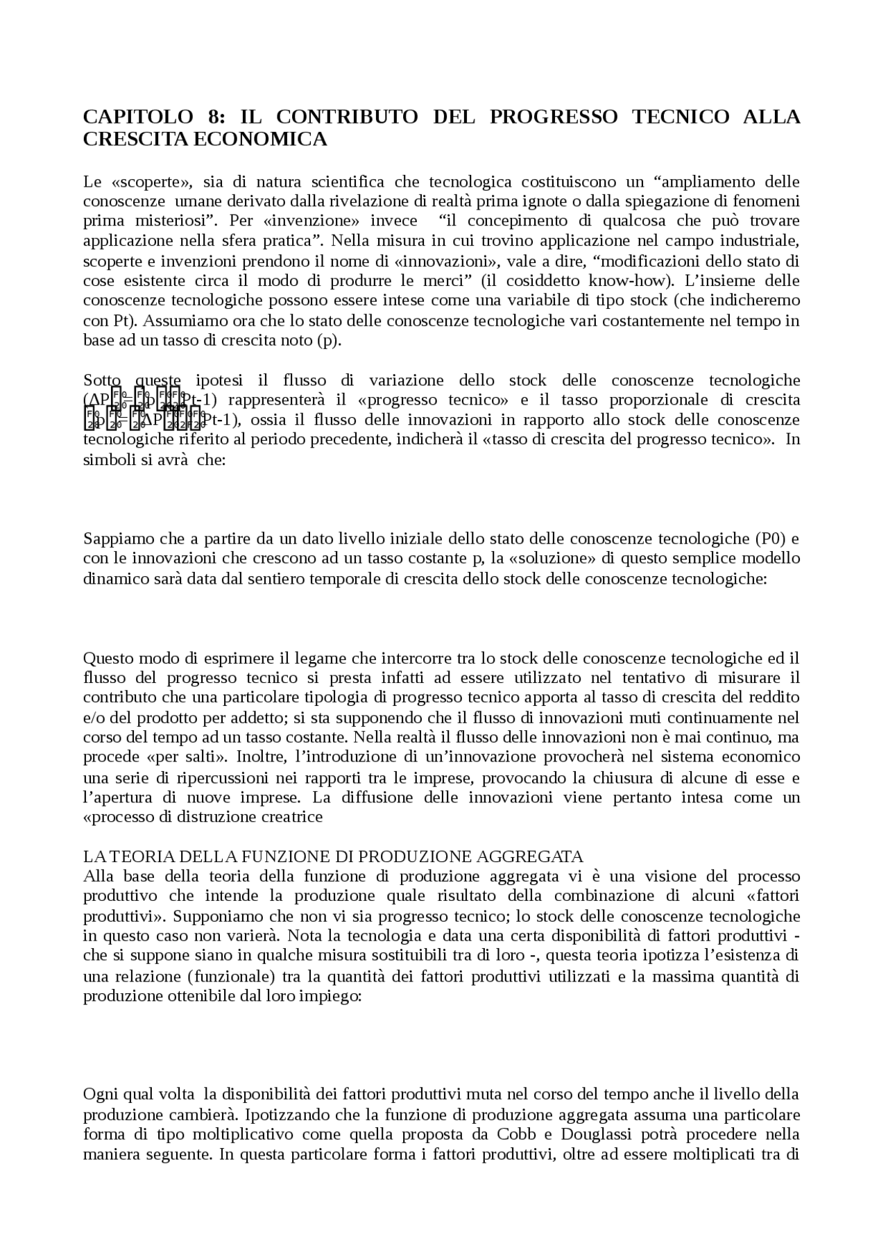 Economia Dello Sviluppo Docsity