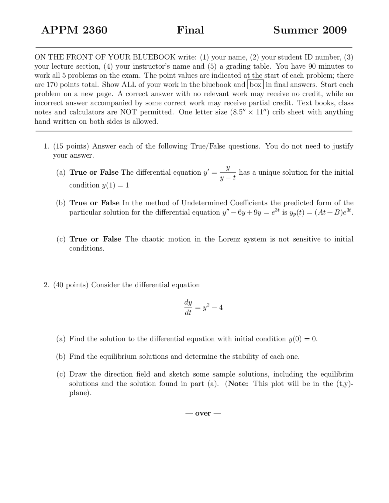 Differential Equation Differential Equations And Linear Algebra