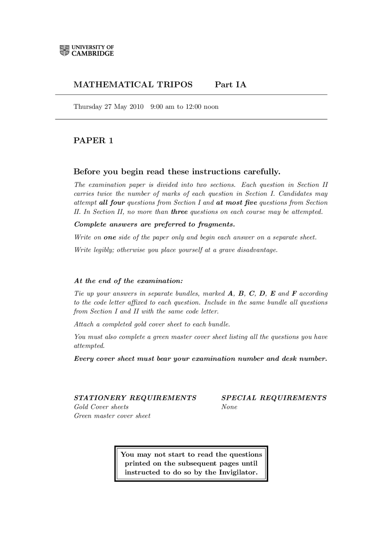 Matrix Representing - Mathematics - Exam - Docsity
