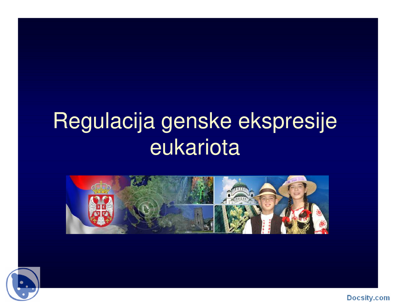 Molekularna genetika-Regulacija Genske Ekspresije kod Eukariota Part1-slajdovi | Slajdovi ...