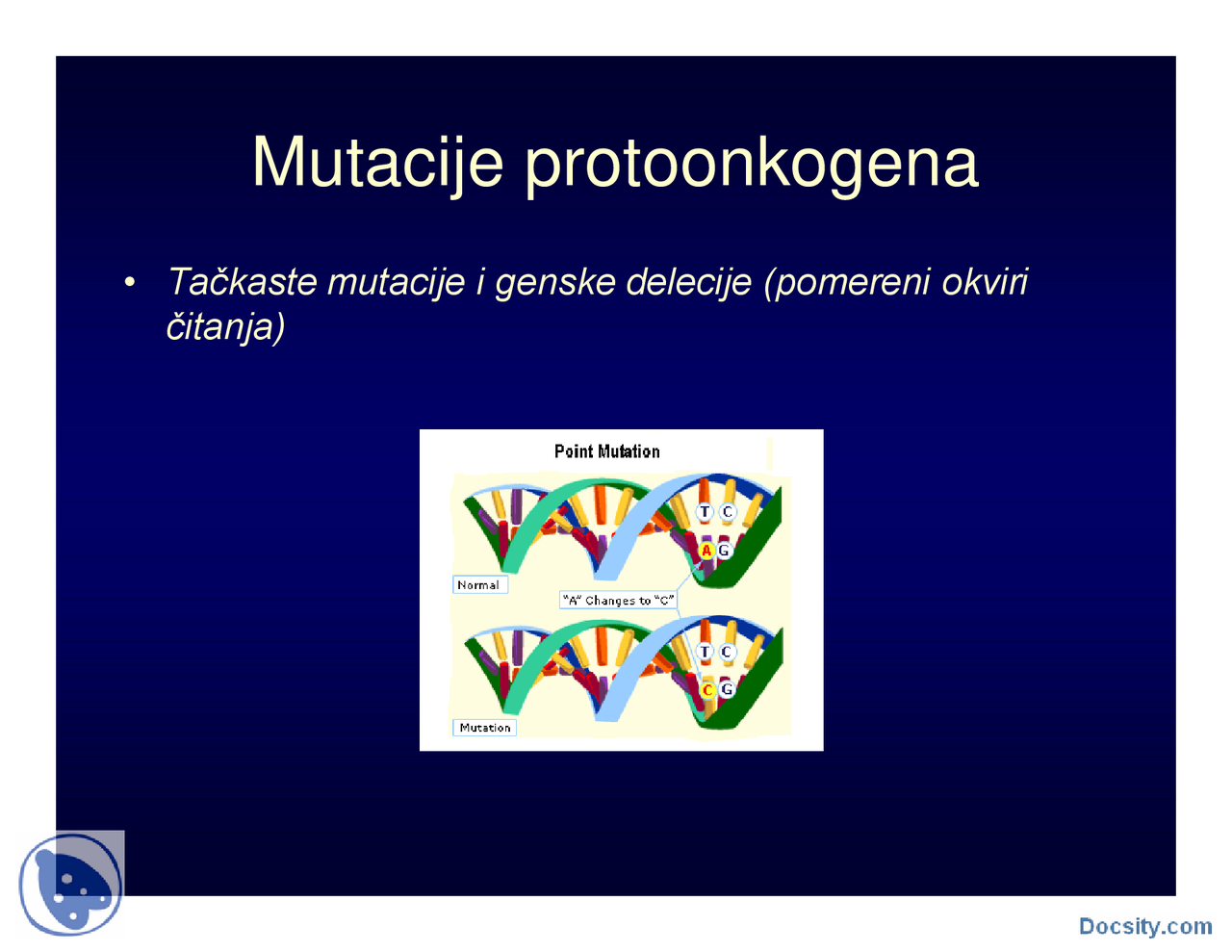 Molekularna genetika-Molekularna Osnova Malignih Bolesti Part2-slajdovi | Slajdovi' predlog ...