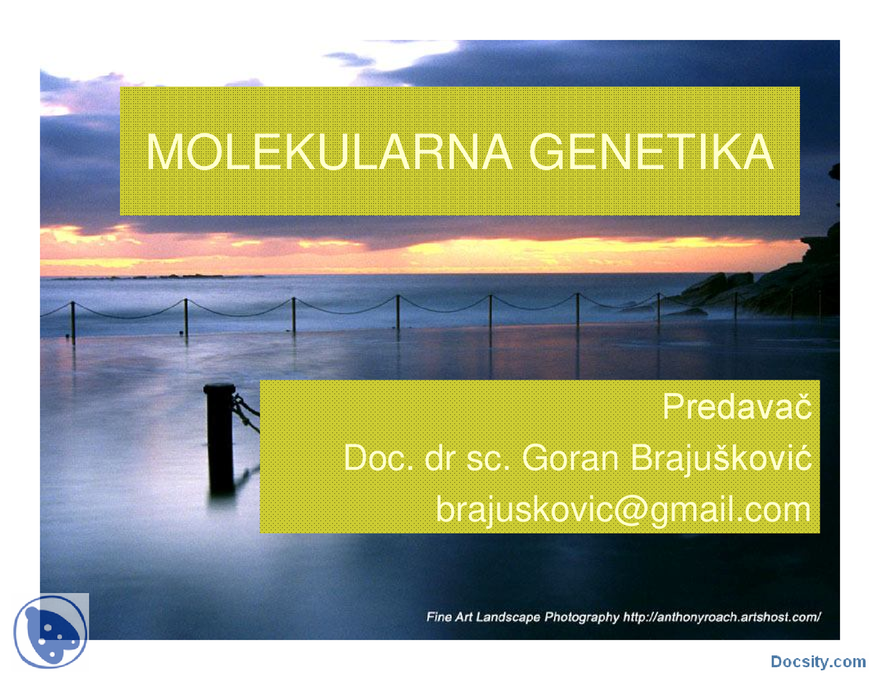 Molekularna Genetika Istorijat Part1 Slajdovi Slajdovi Predlog