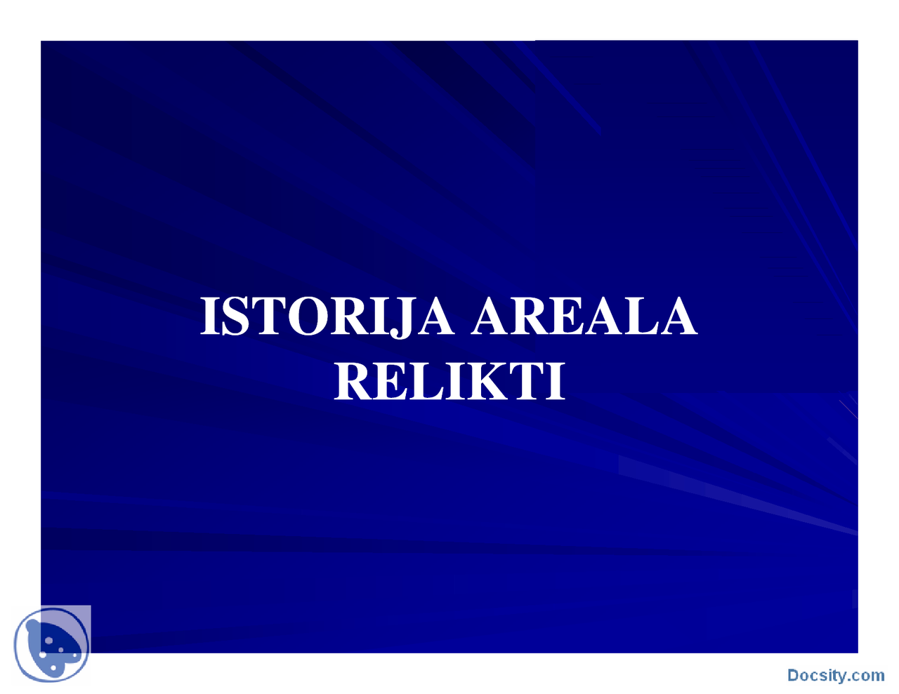 Istorija areala-relikti Part1-slajdovi-Ekologija | Slajdovi' predlog ...
