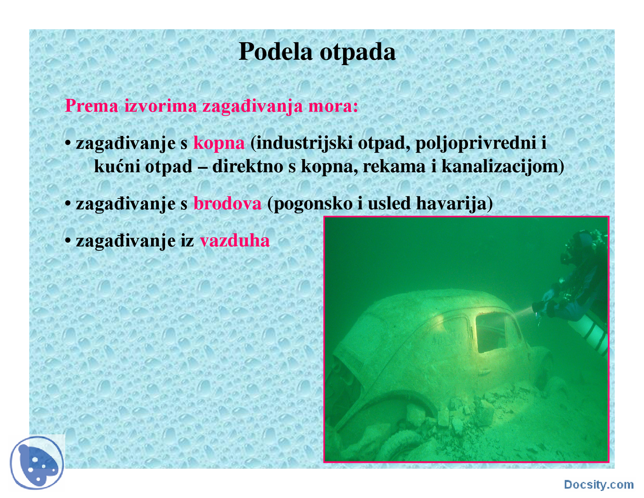 Zagadjivanje i zastita vodenih ekosistema Part3-slajdovi-Ekologija ...