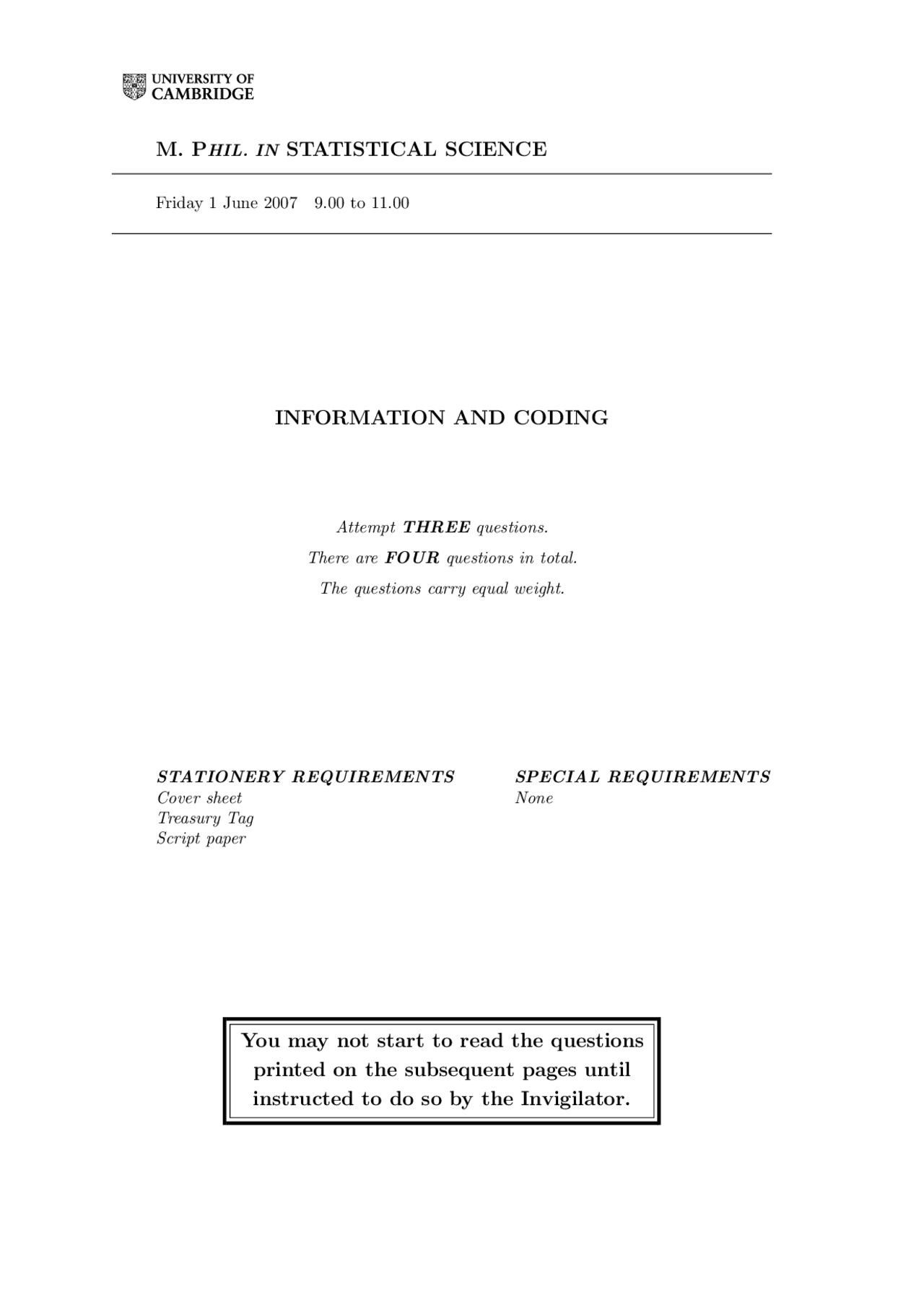 Binary Huffman Code Statistical Science Exam Docsity