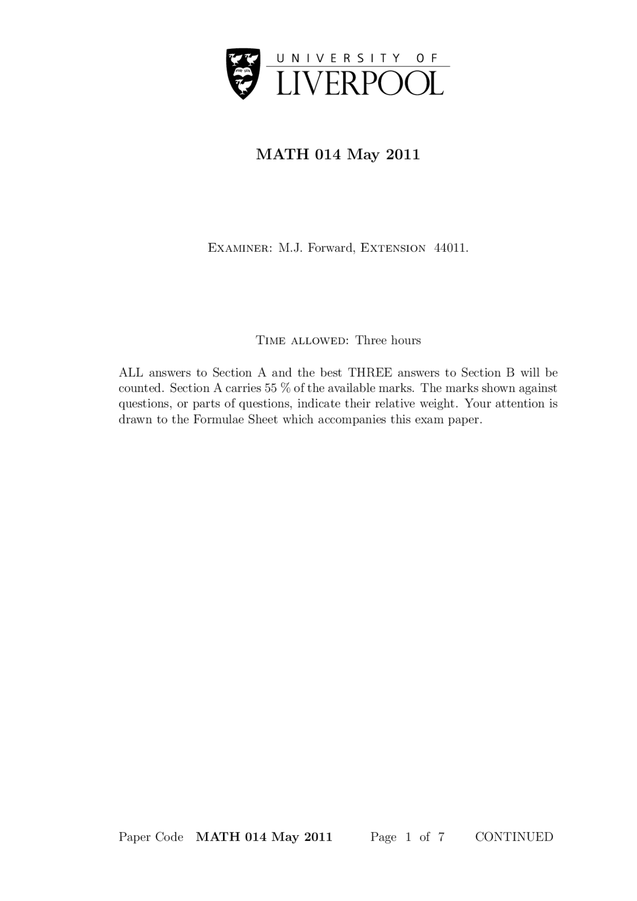 Fractions Mathematics Exam Docsity