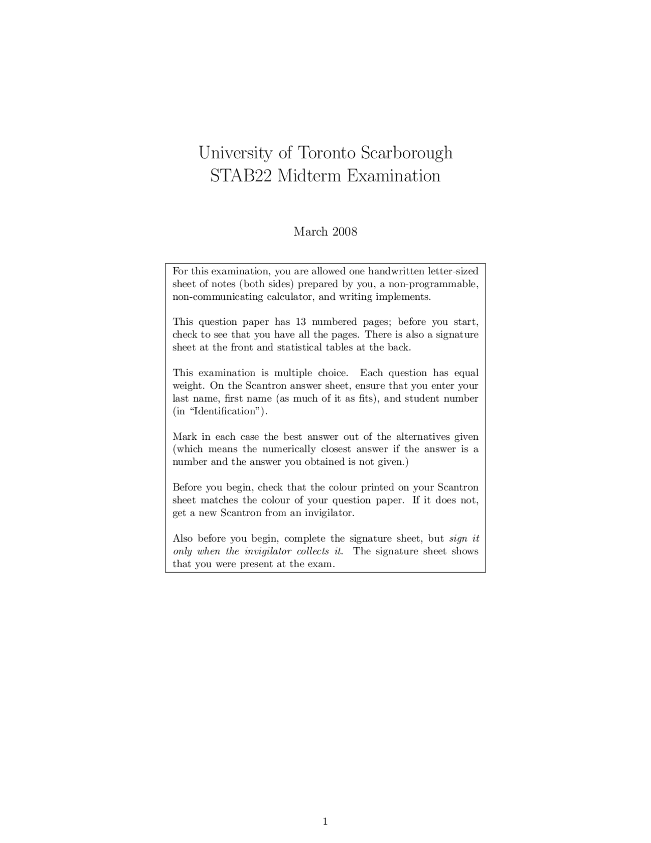 Linear Regression Introduction To Statistics Exam Docsity