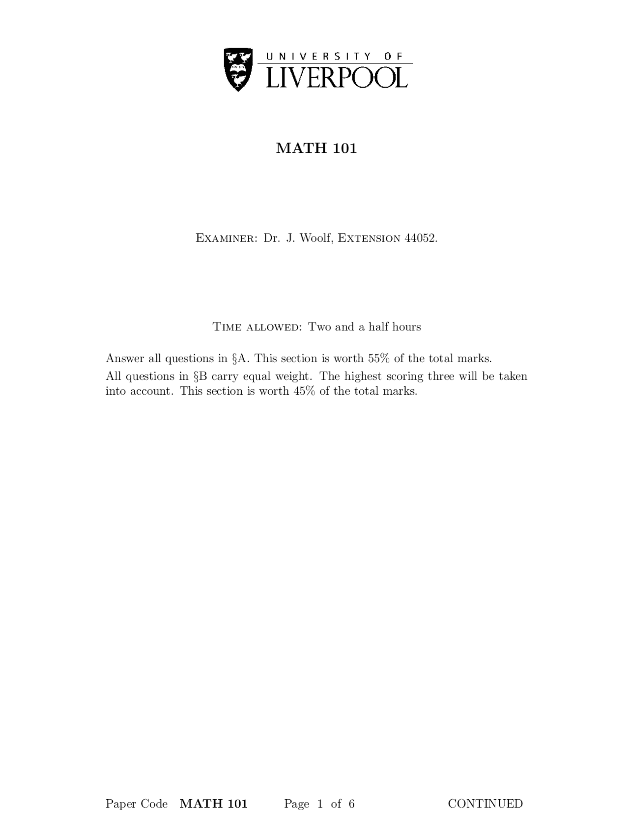 Natural Domain - Mathematics - Exam - Docsity