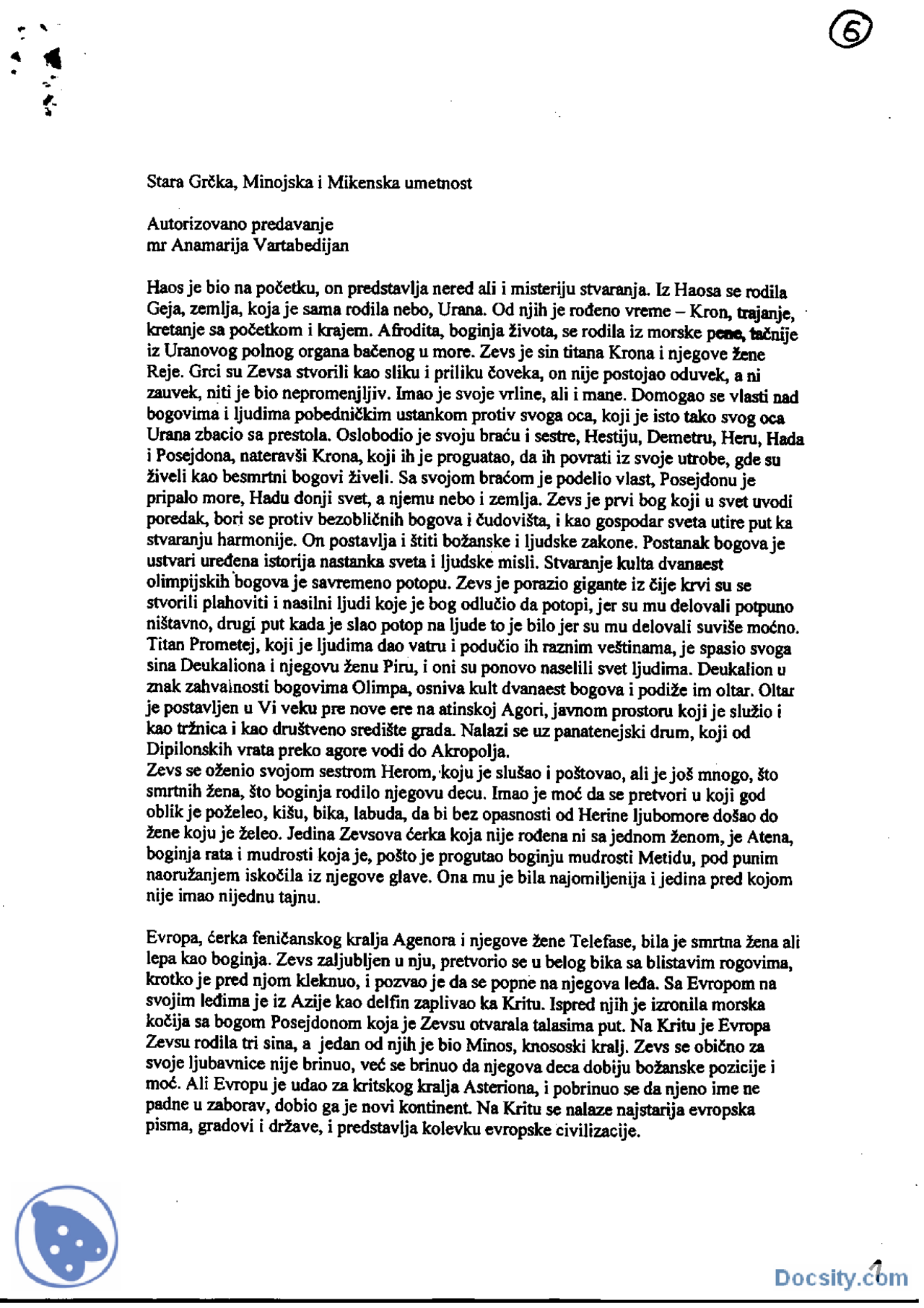 Skripta Istorija Umetnosti Anamarija Vartabeduin Skripta Part1