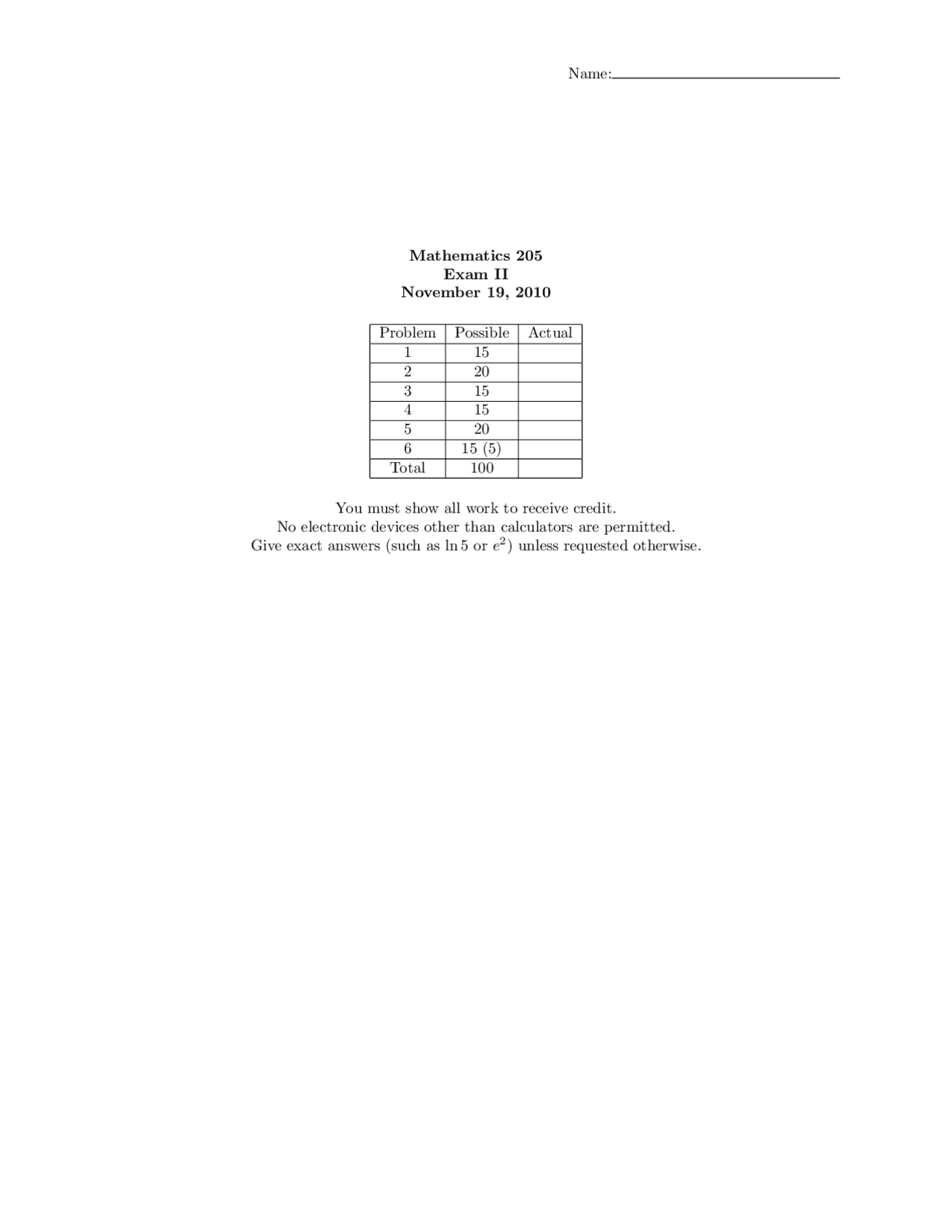 Orthogonal Matrix Linear Algebra Exam Docsity