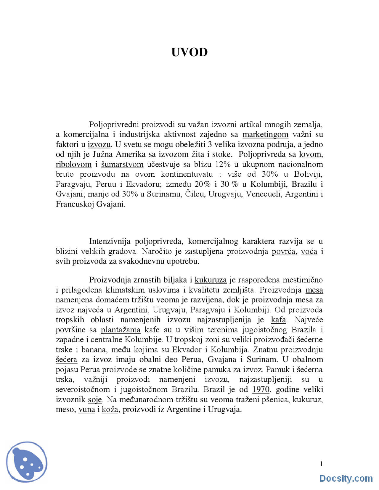 Statistika - Seminarski rad - Poljoprivredni fakultet | Maturalni ...